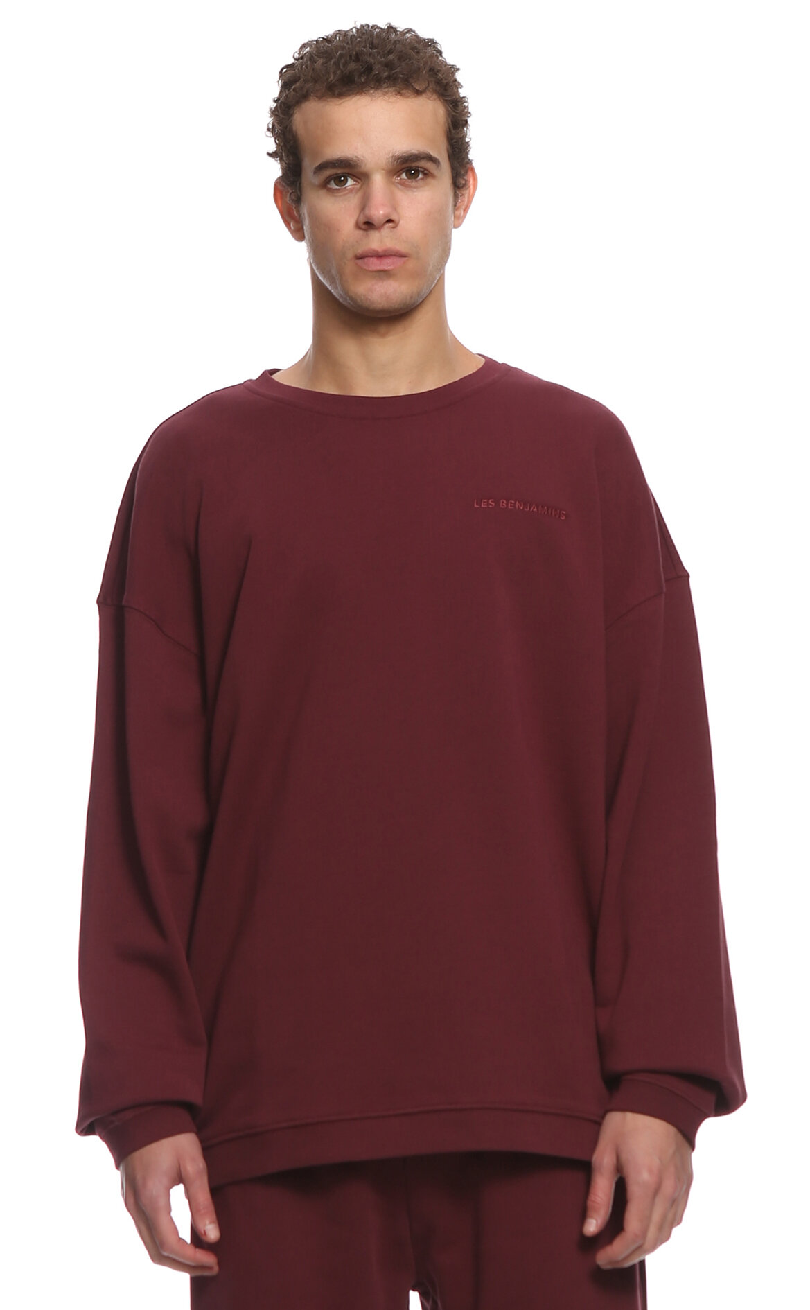 Les Benjamins-Les Benjamins Kahverengi  Sweatshirt