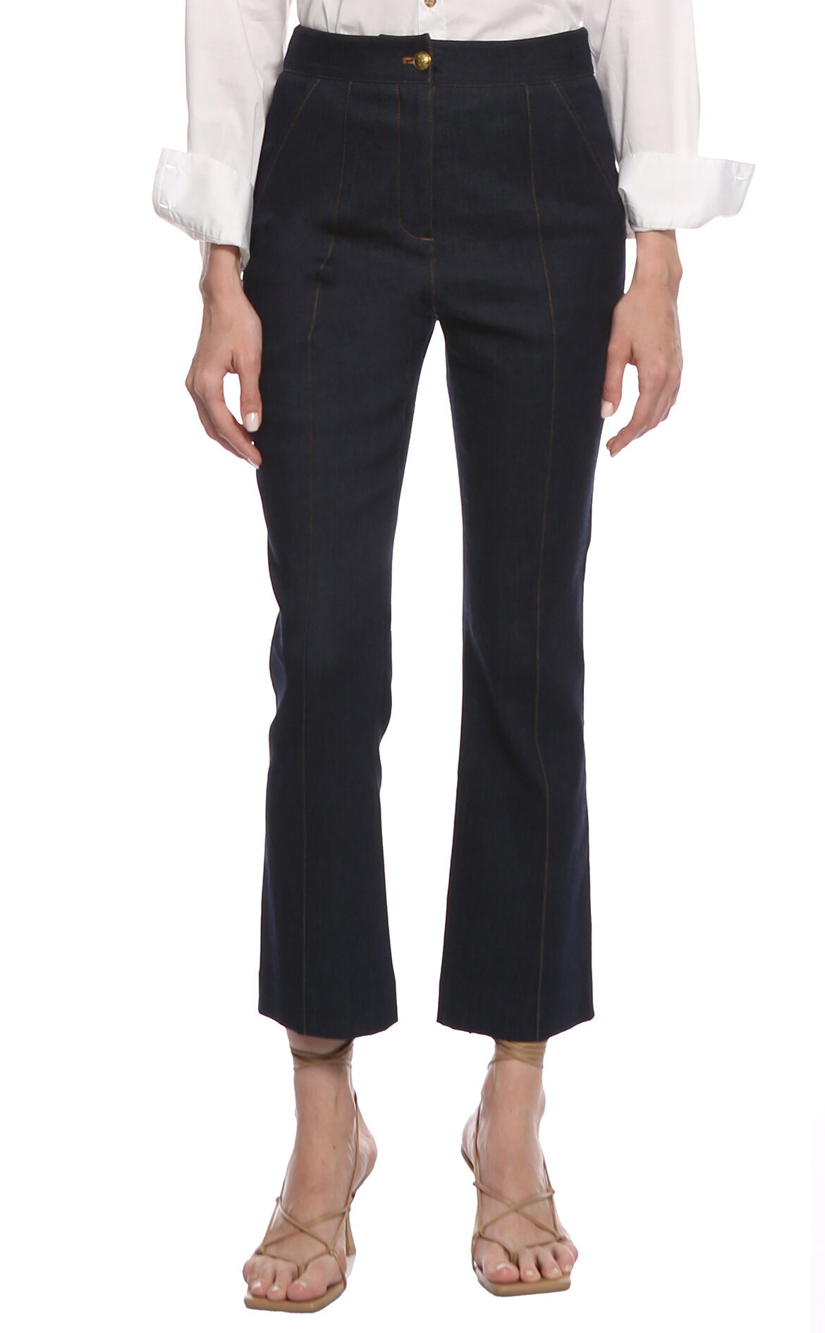 Veronica Beard-Veronica Beard Denim Pantolon