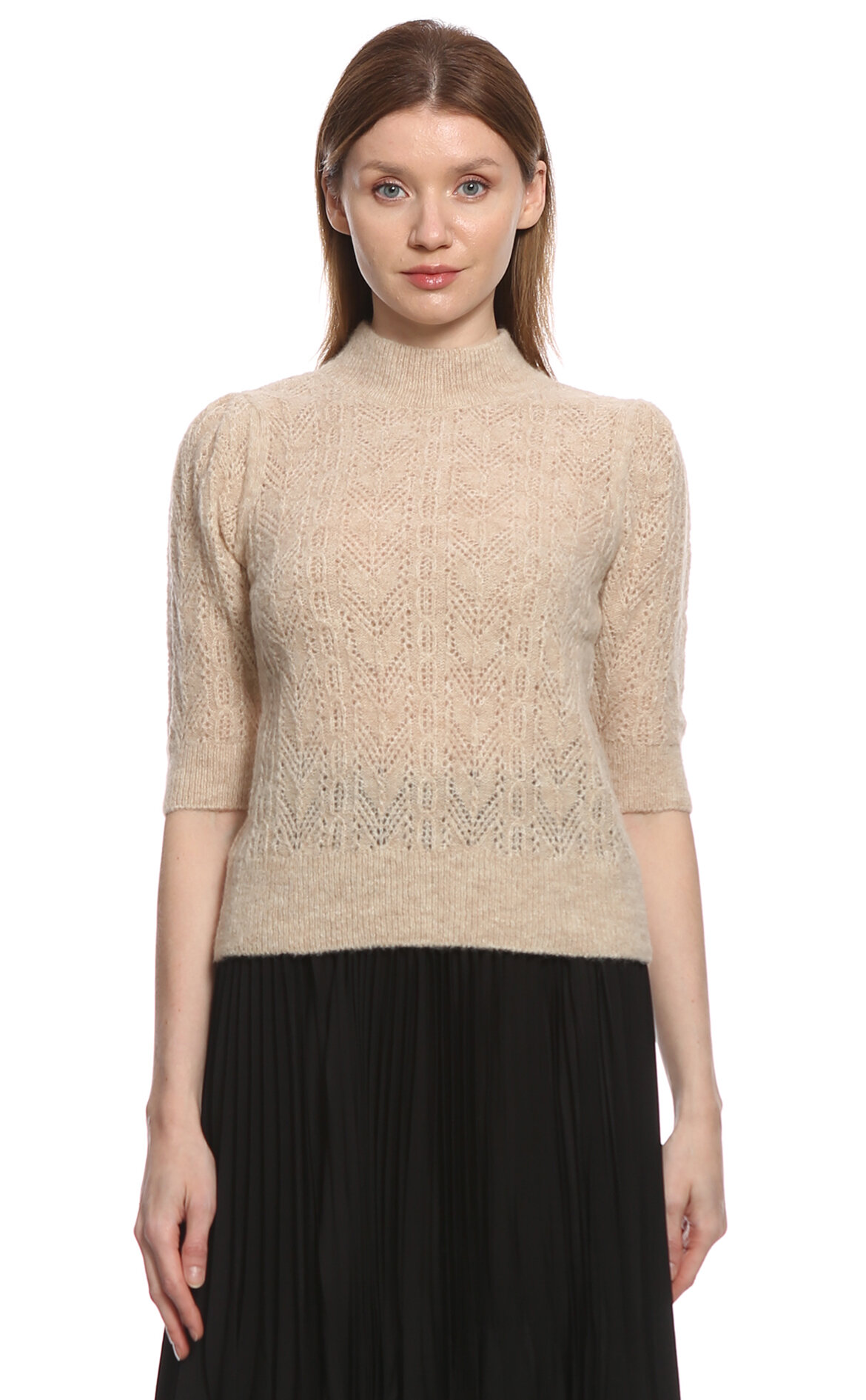 Veronica Beard-Verinica Beard Krem Kazak