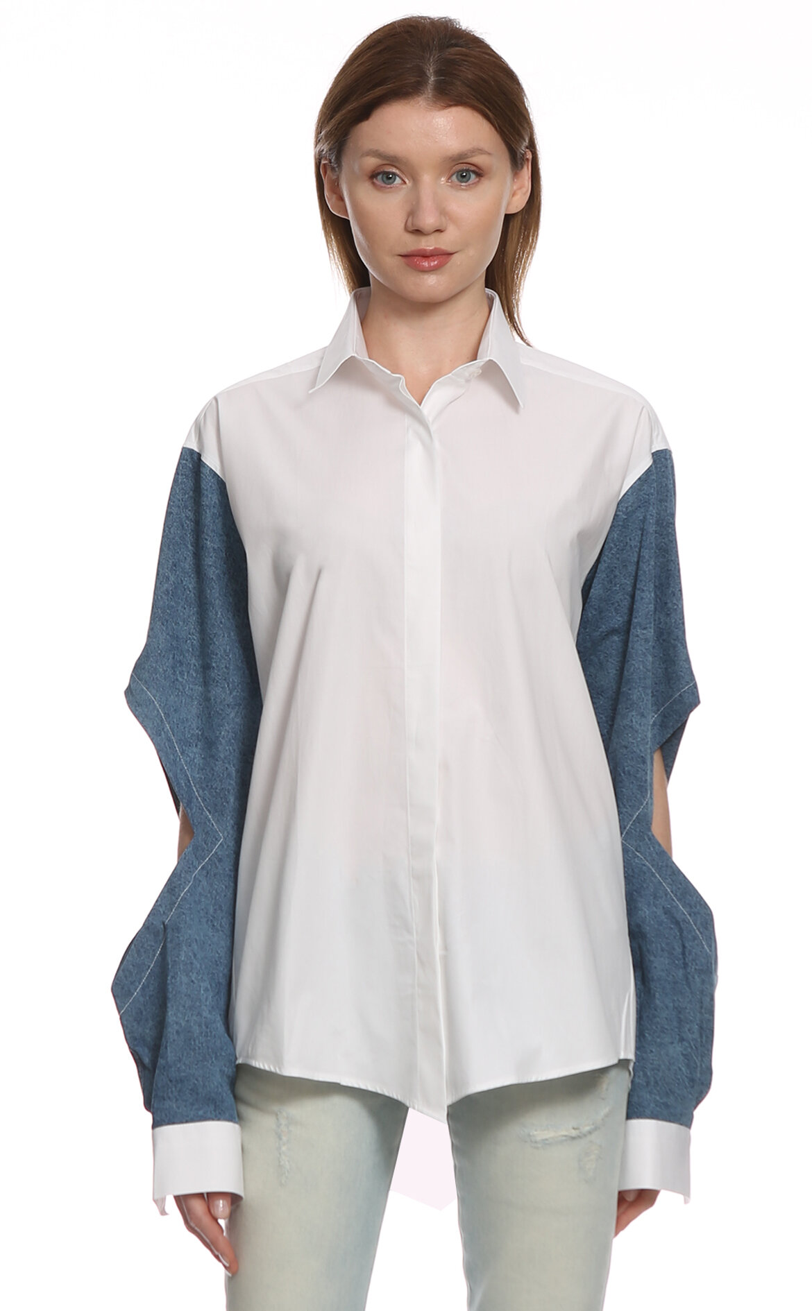 K Koncept-K Koncept Beyaz Gömlek