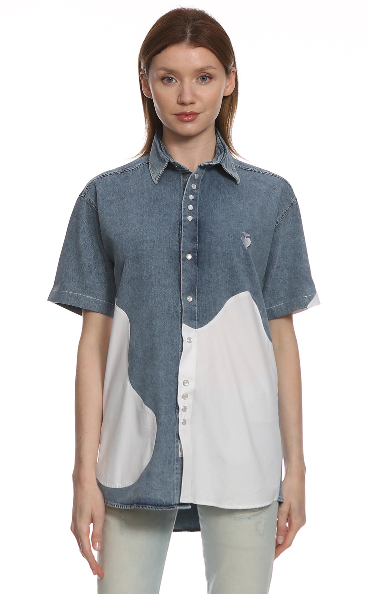 K Koncept-K Koncept Beyaz Gömlek