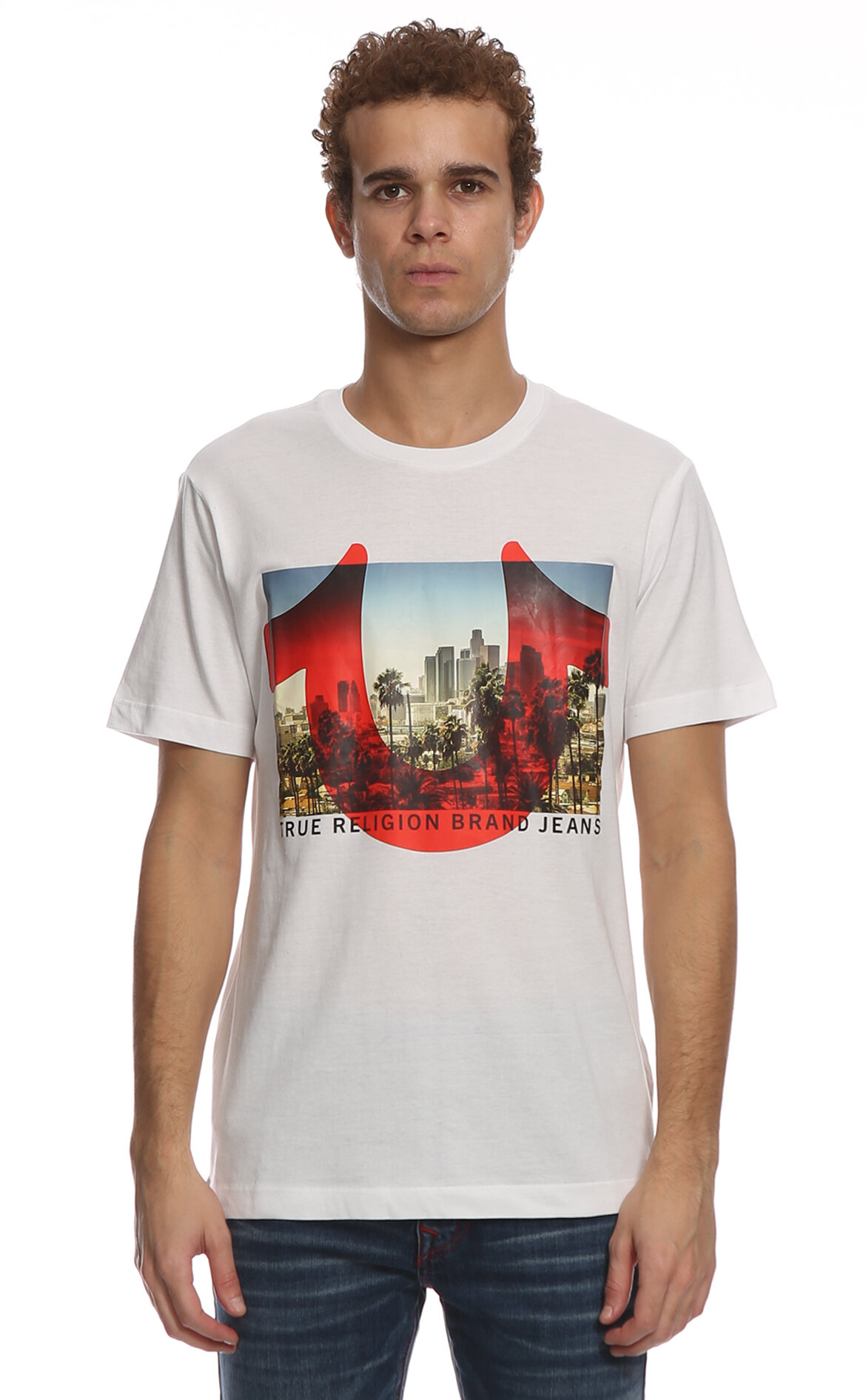True Religion-True Religion Beyaz T-Shırt