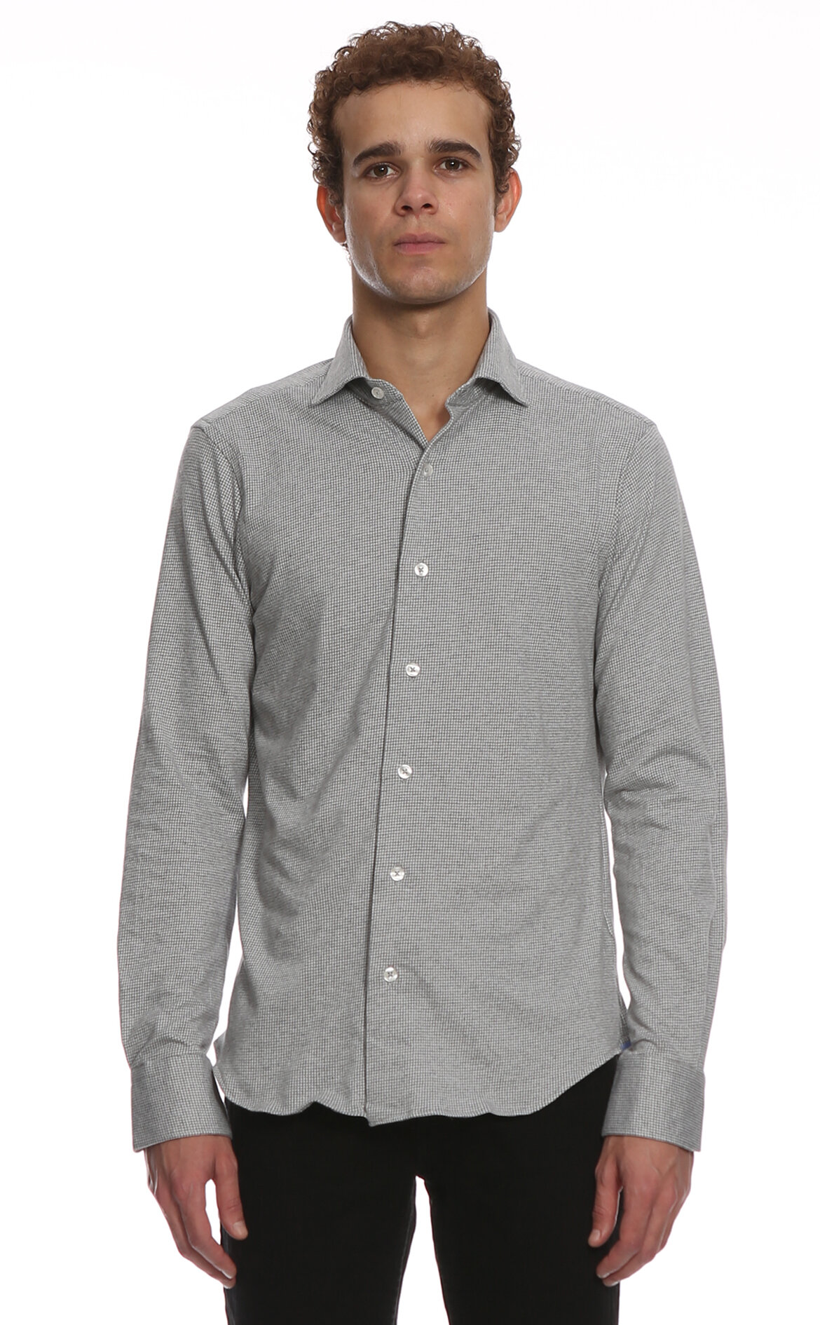 AT.P.CO-Atpco Gri Gömlek