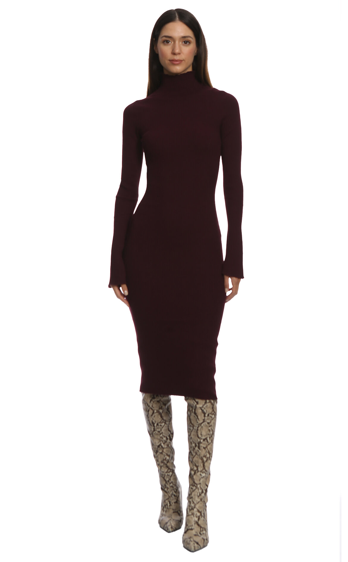 Dondup-Dondup Bordo Elbise