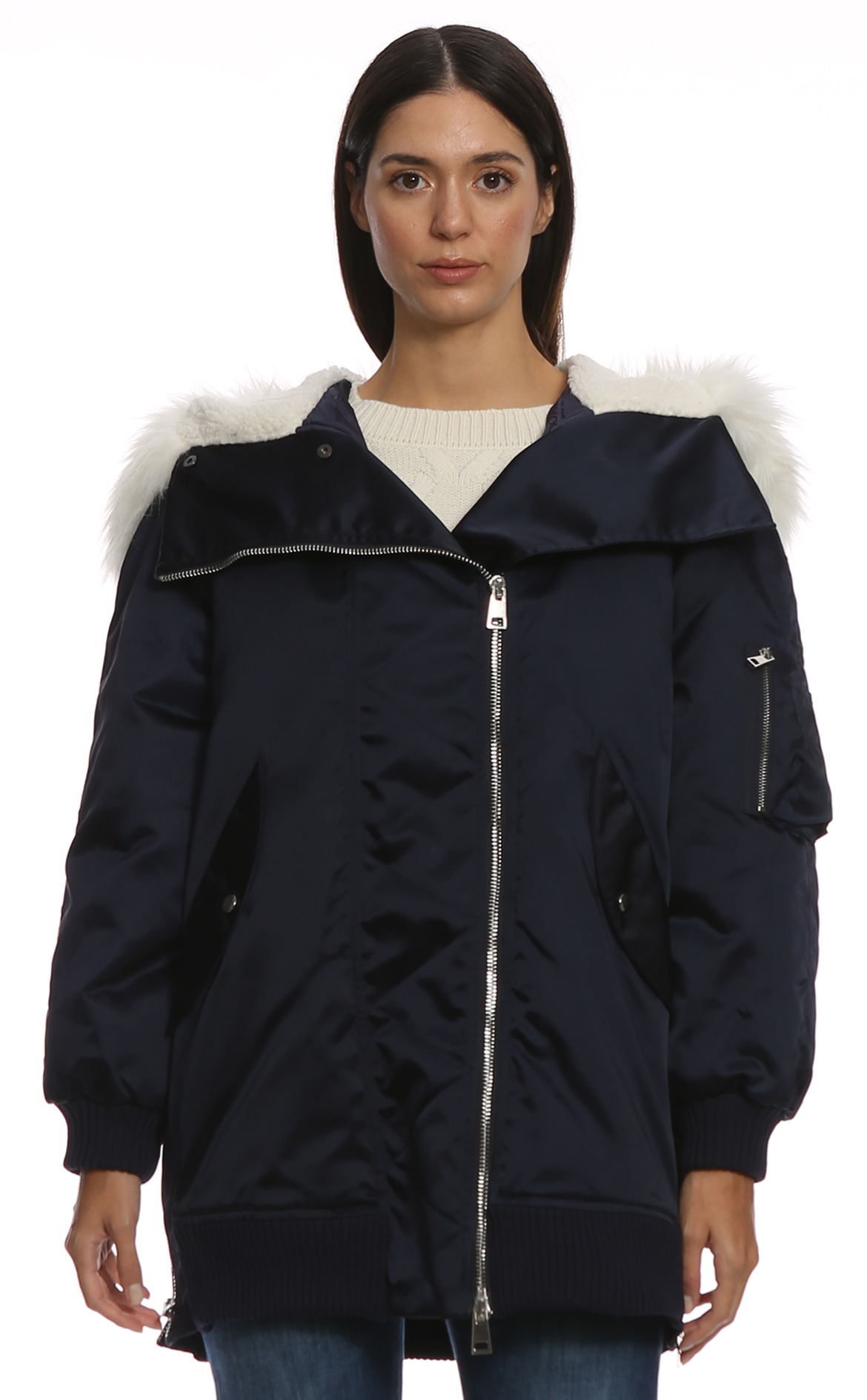Dondup-Dondup Lacivert Parka