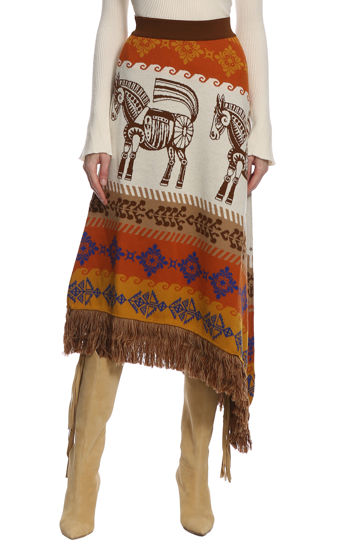 Akep-Akep Renkli Etek