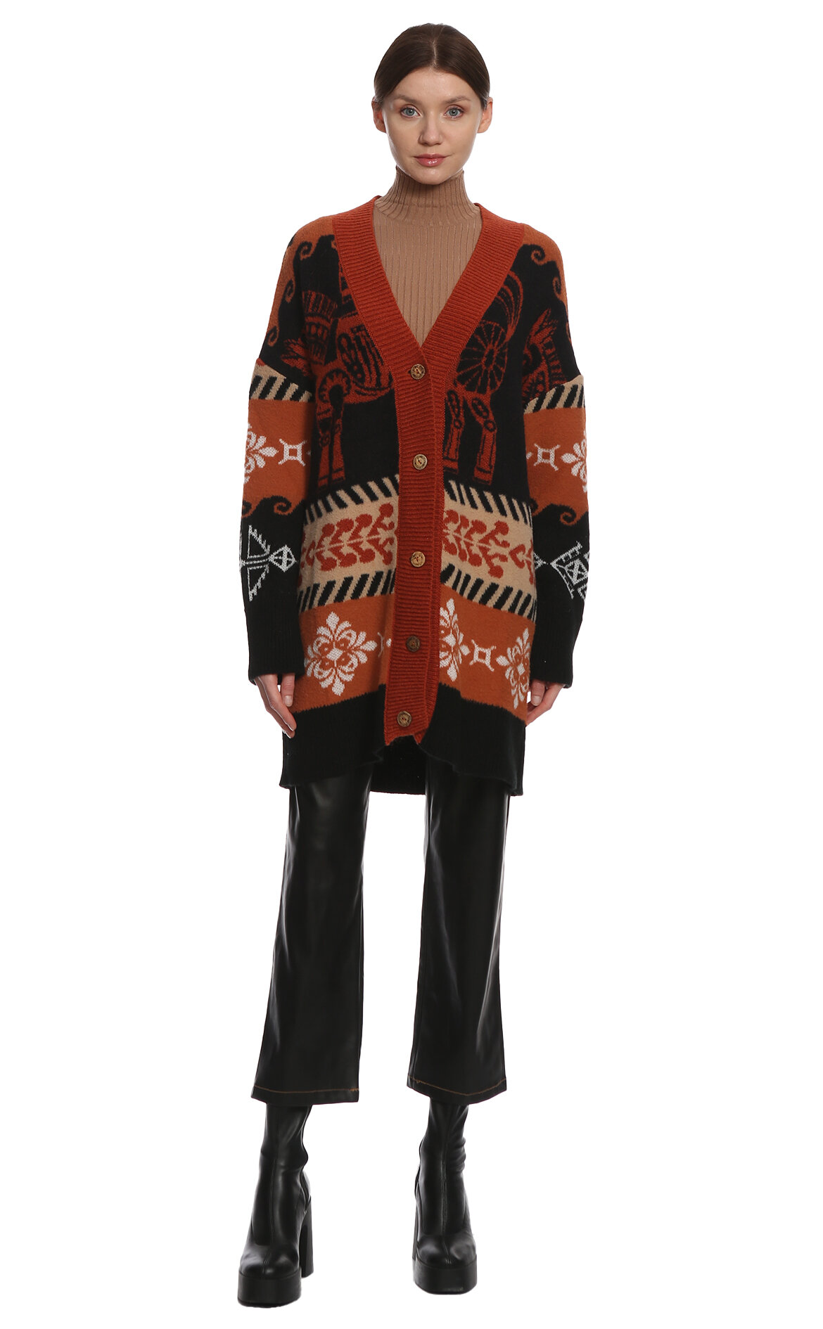 Akep-Akep Renkli Hırka