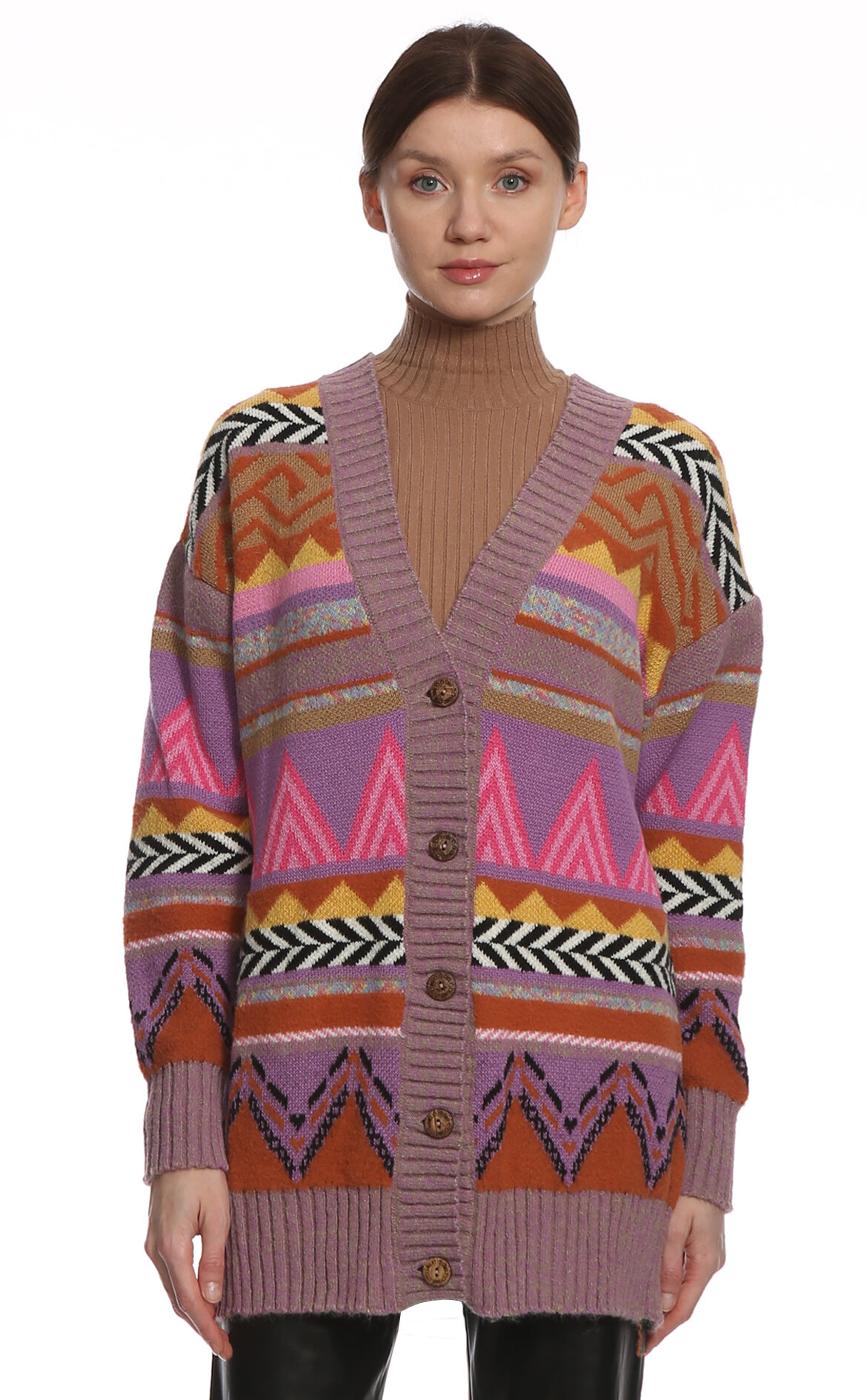 Akep-Akep Renkli Hırka