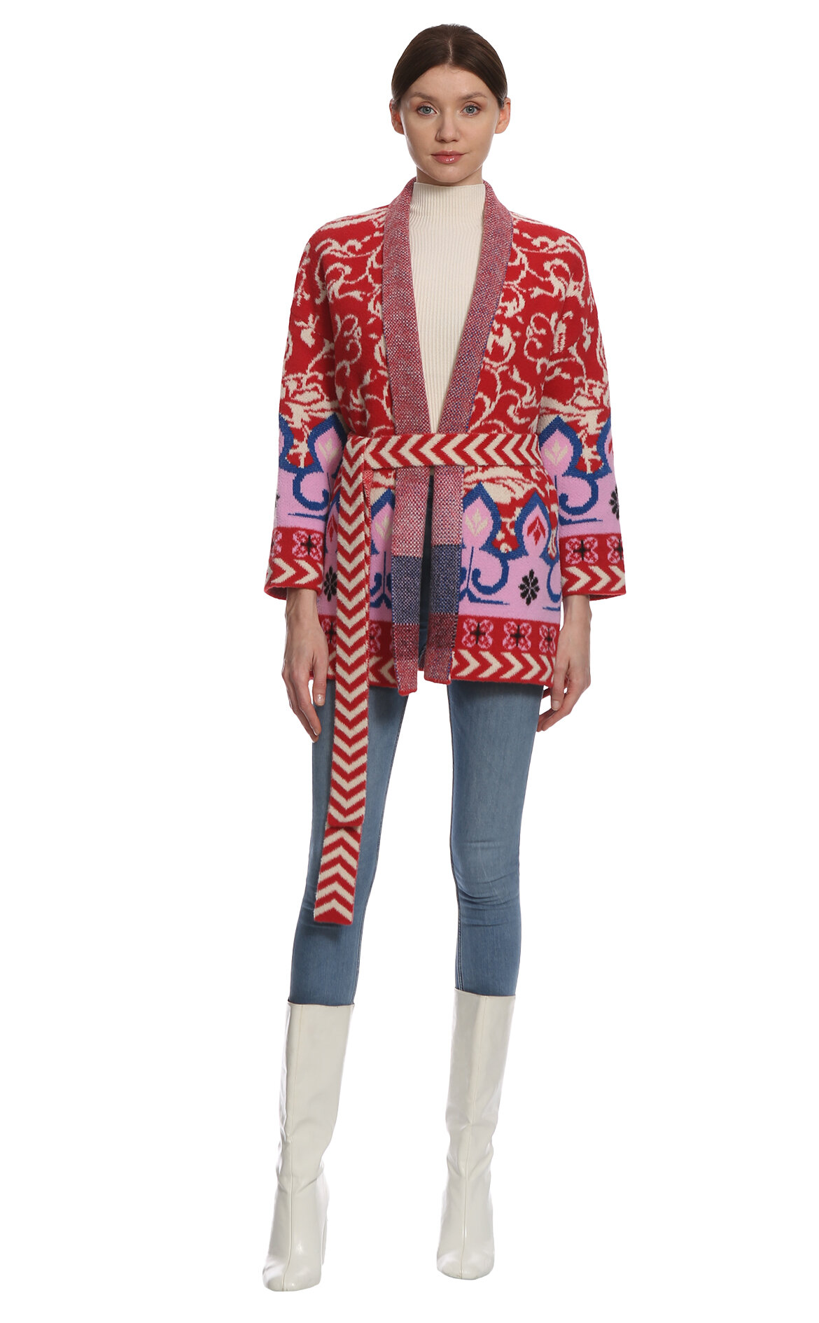 Akep-Akep Gül Kurusu Hırka