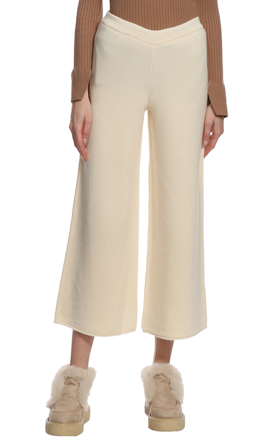 Akep-Akep Beyaz Pantolon