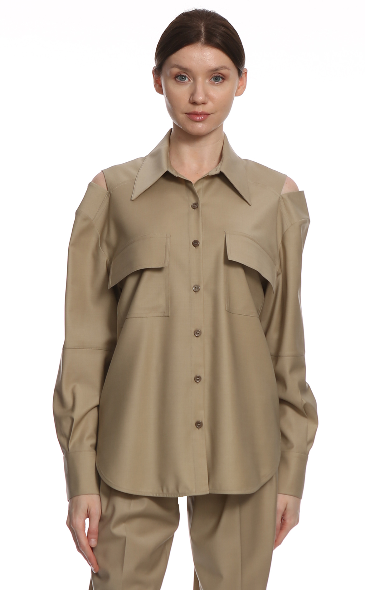 Mybestfriends-My Best Frends Kahverengi Gömlek