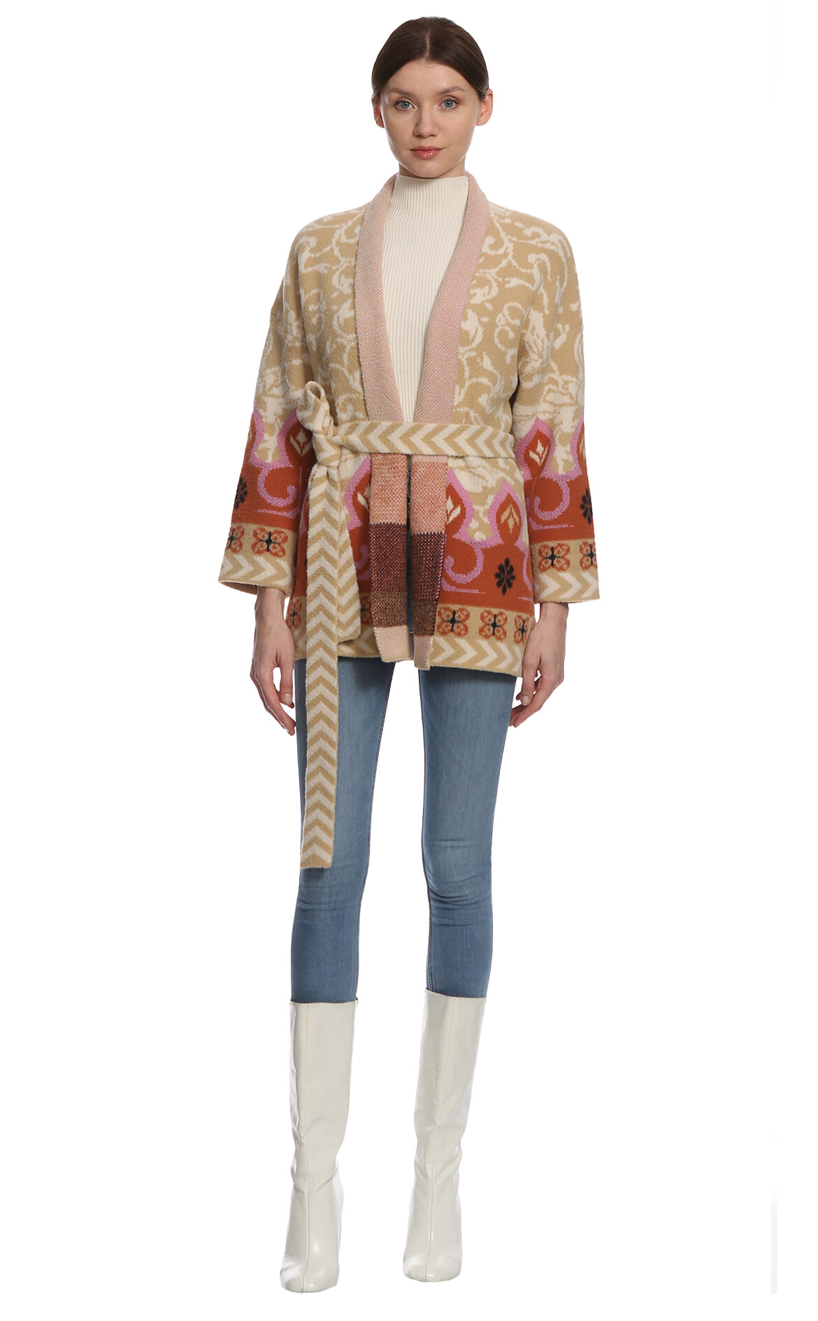 Akep-Akep Renkli Hırka