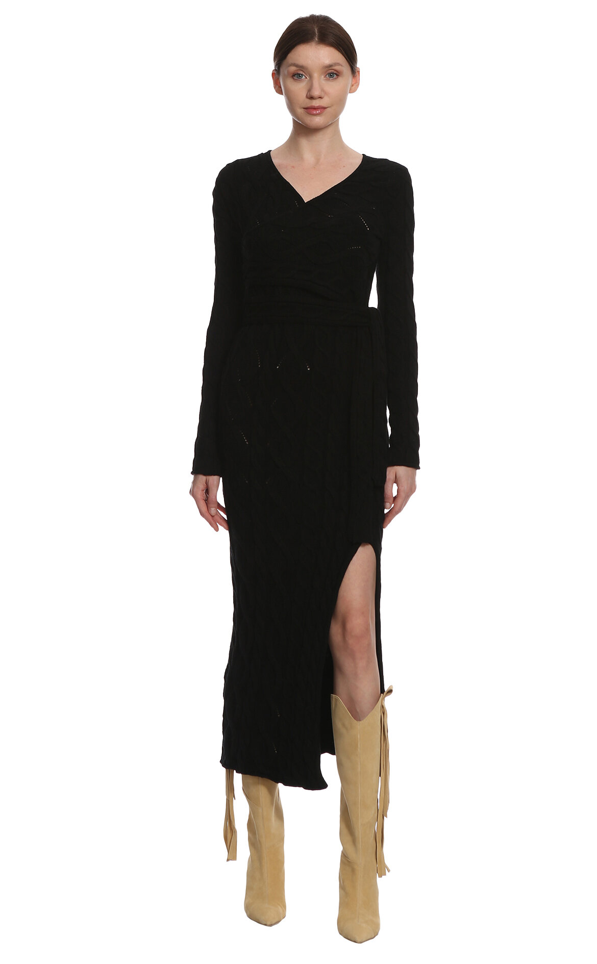 Akep-Akep Siyah Elbise