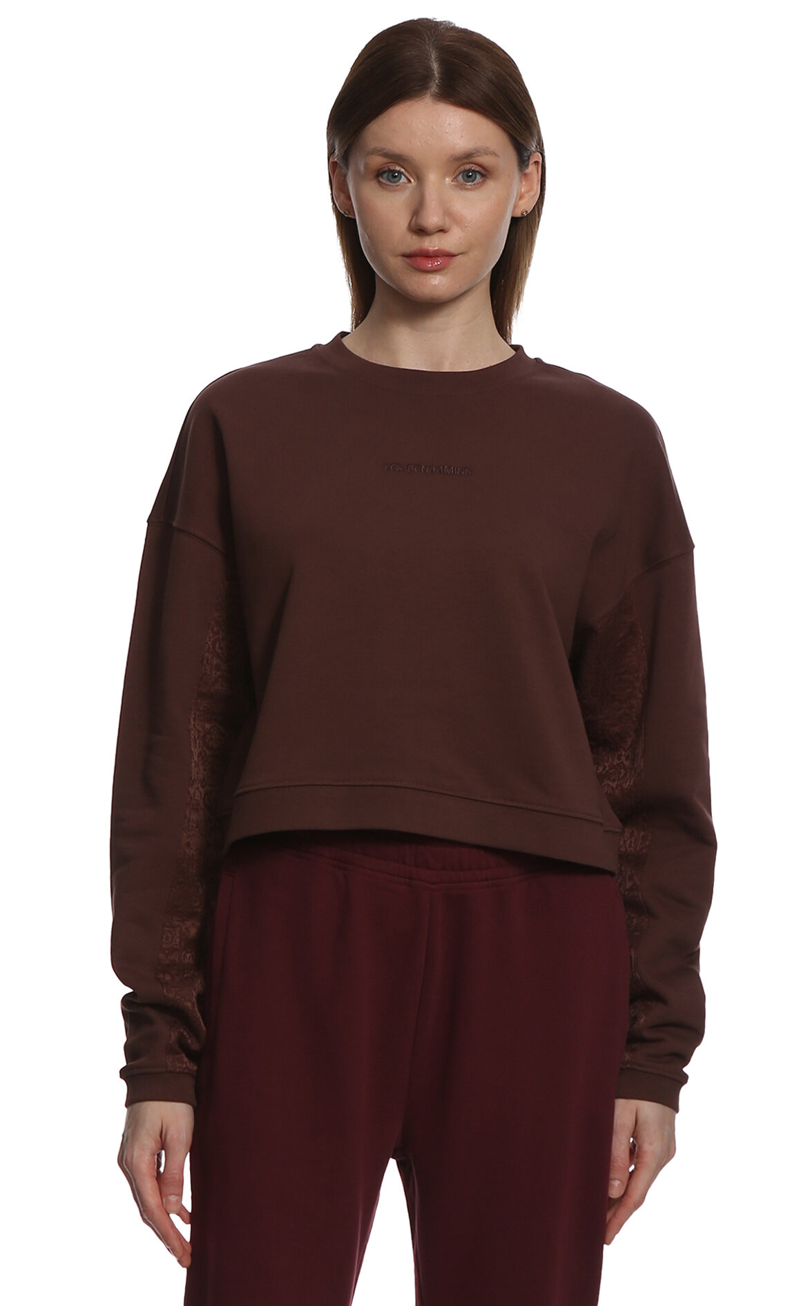 Les Benjamins-Les Benjamins Kahverengi Sweatshirt