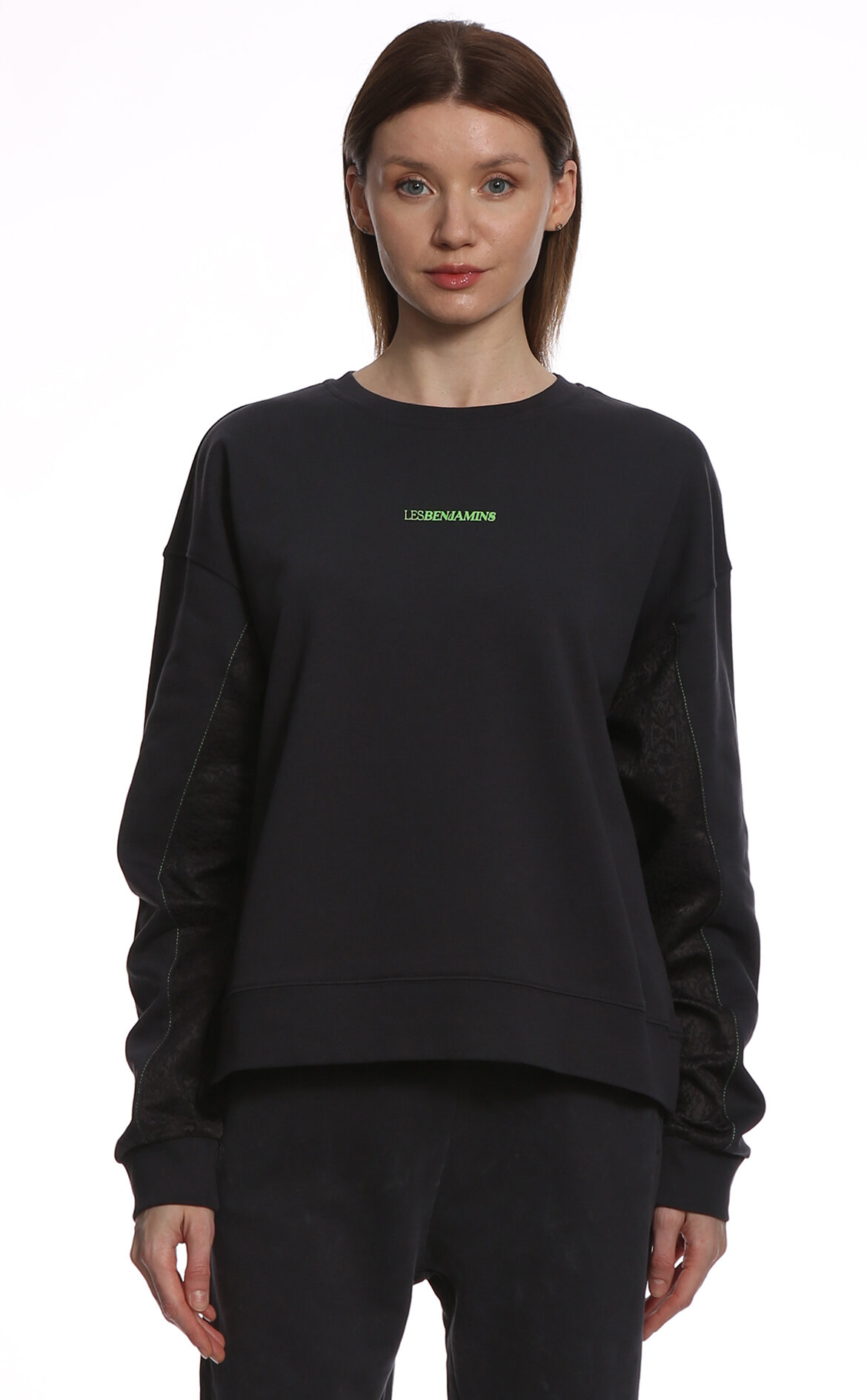 Les Benjamins-Les Benjamins Gri Sweatshirt