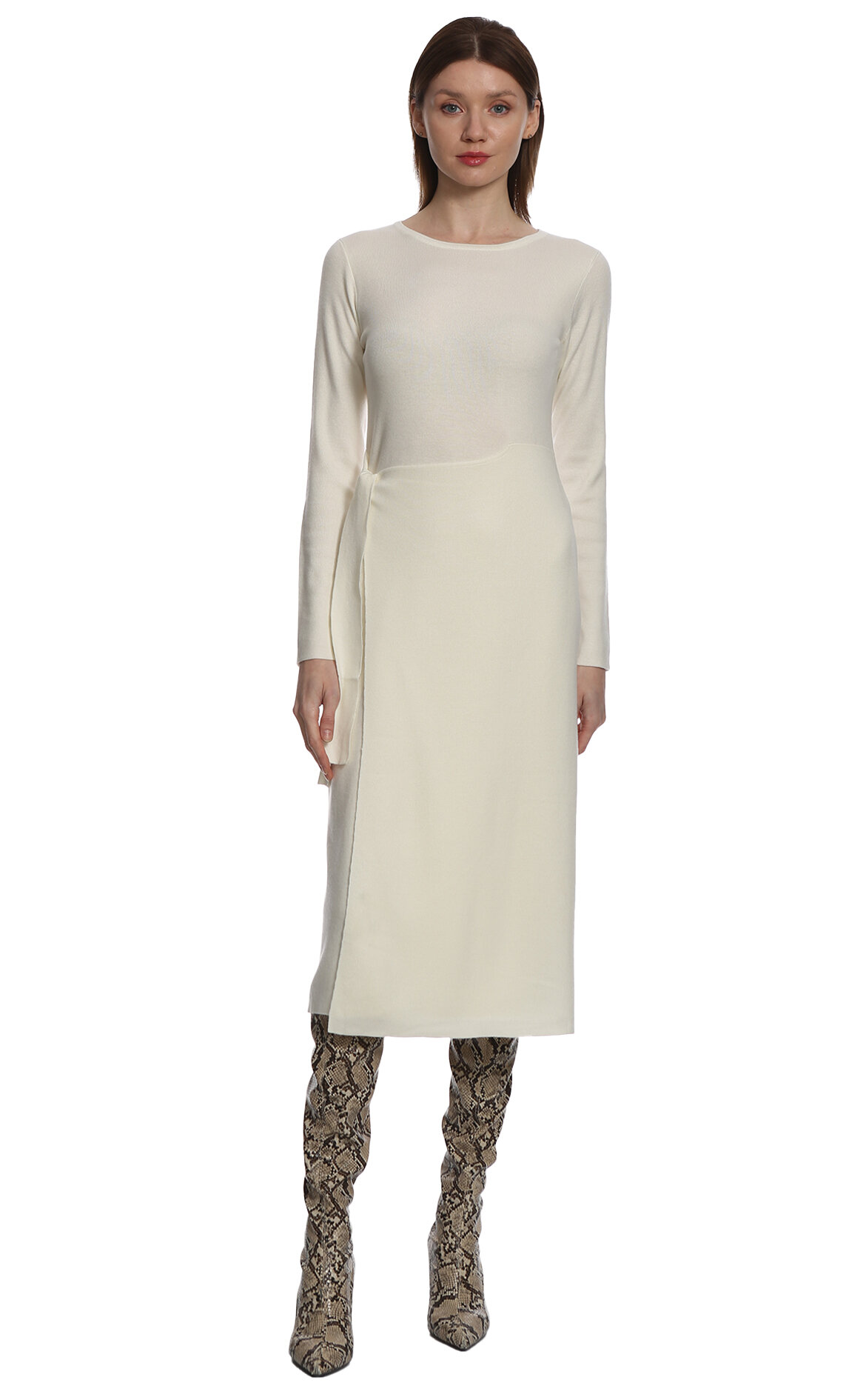 Derhy Rene-Derhy Ekru Elbise