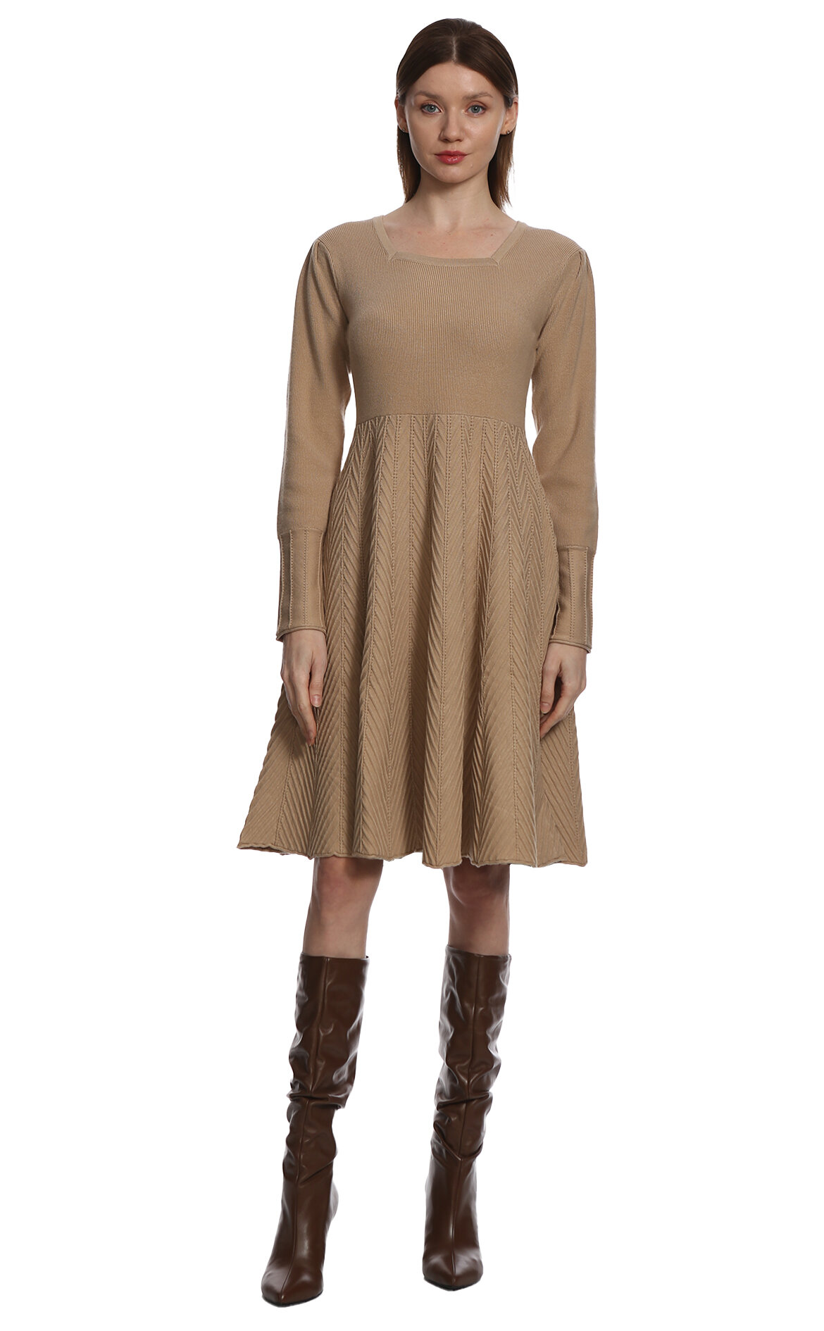 Derhy Rene-Derhy Bej Elbise