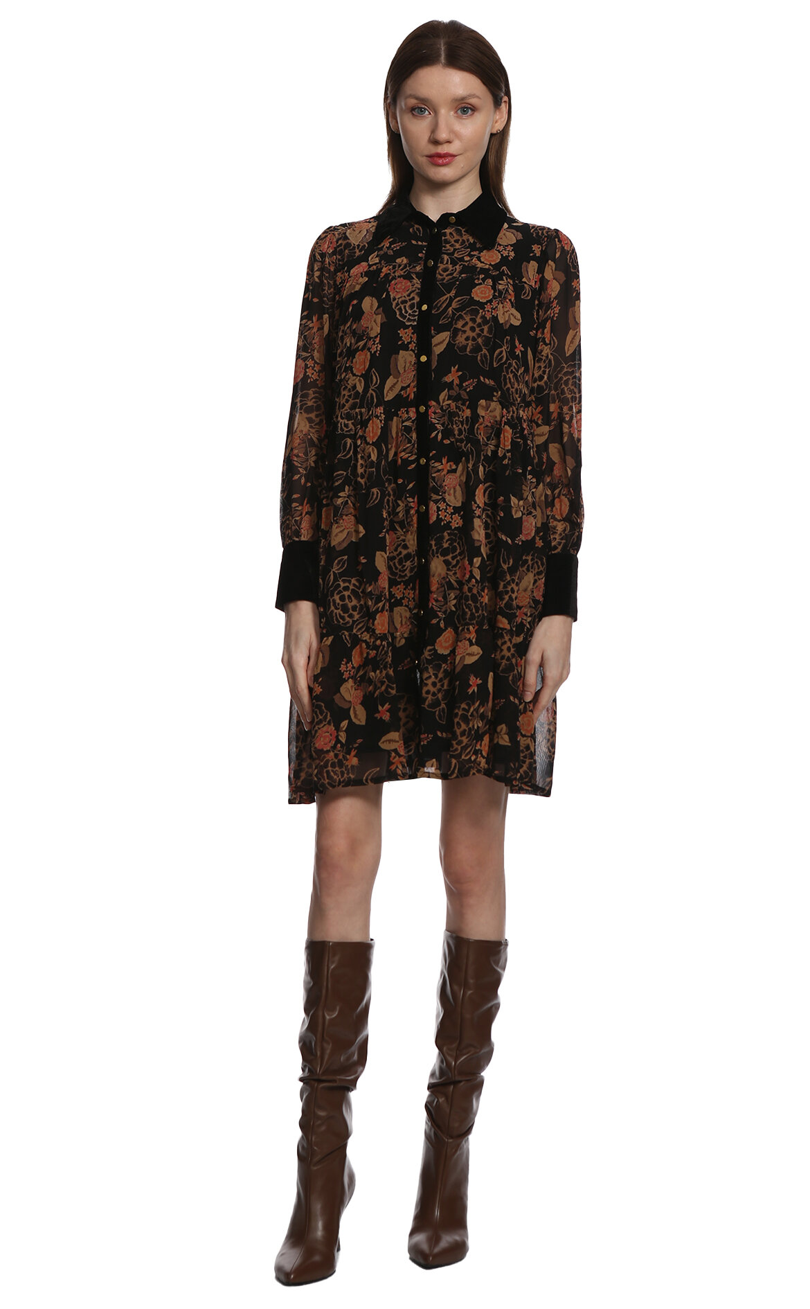 Derhy Rene-Derhy Siyah Elbise