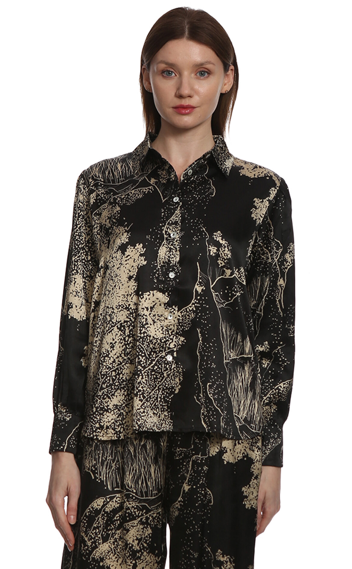 Derhy Rene-Derhy Siyah Gömlek