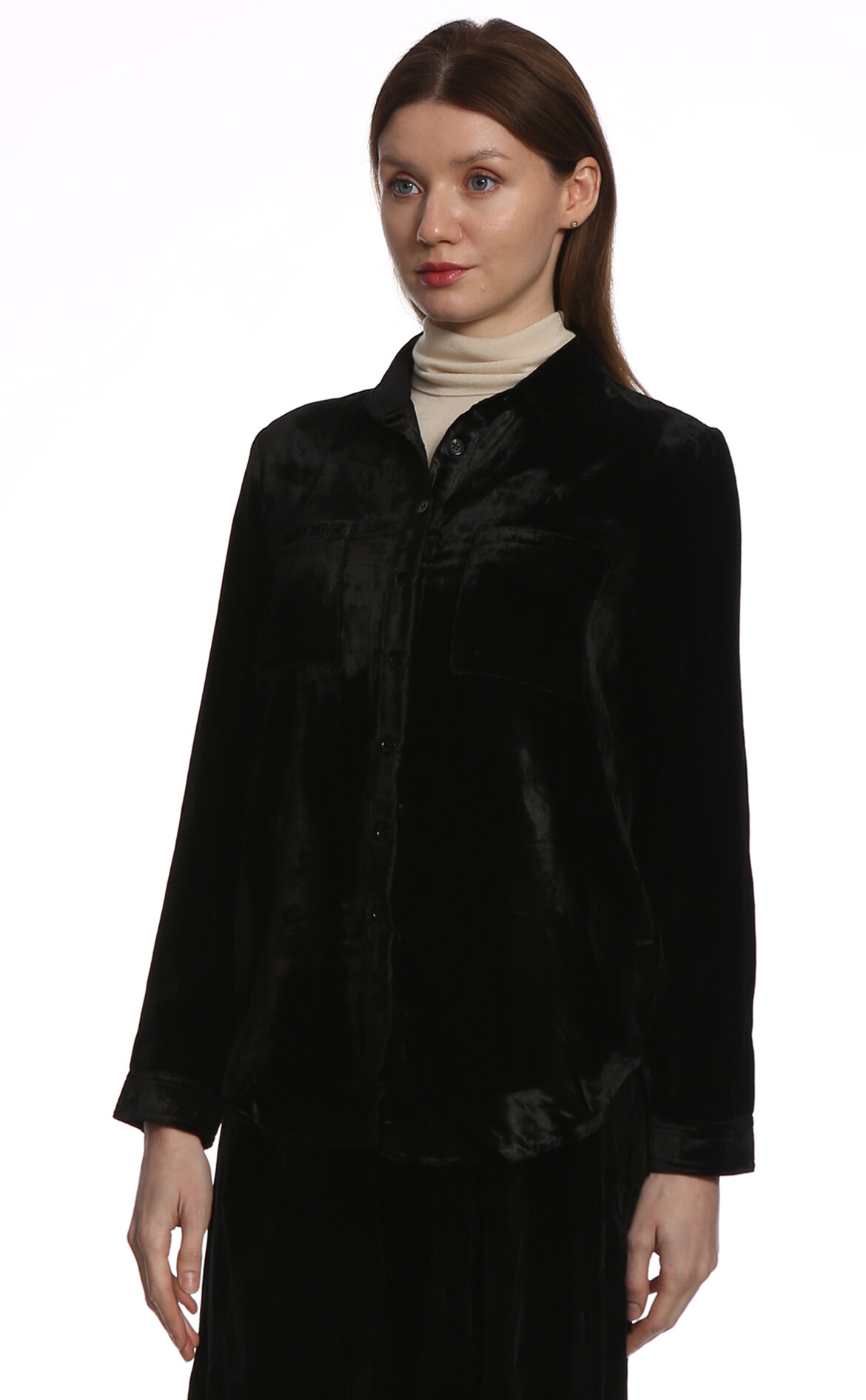Derhy Rene-Derhy Siyah Gömlek