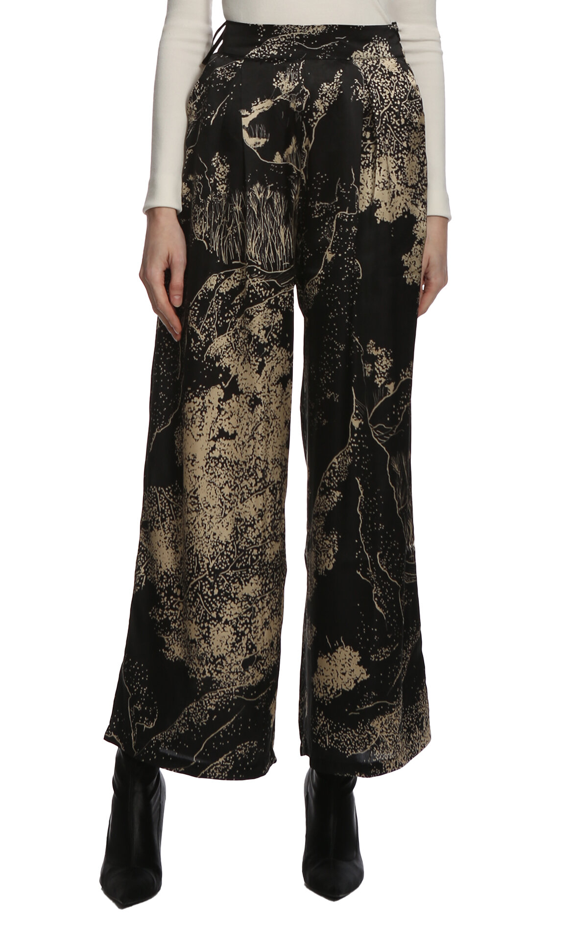 Derhy Rene-Derhy Siyah Pantolon