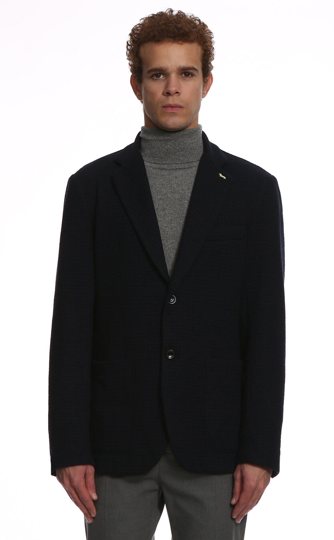 Harmont & Blaine-Harmont & Blaine Lacivert Ceket