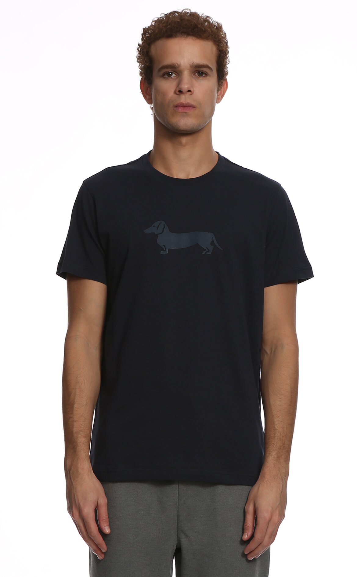 Harmont & Blaine-Harmont & Blaine Lacivert T-Shirt