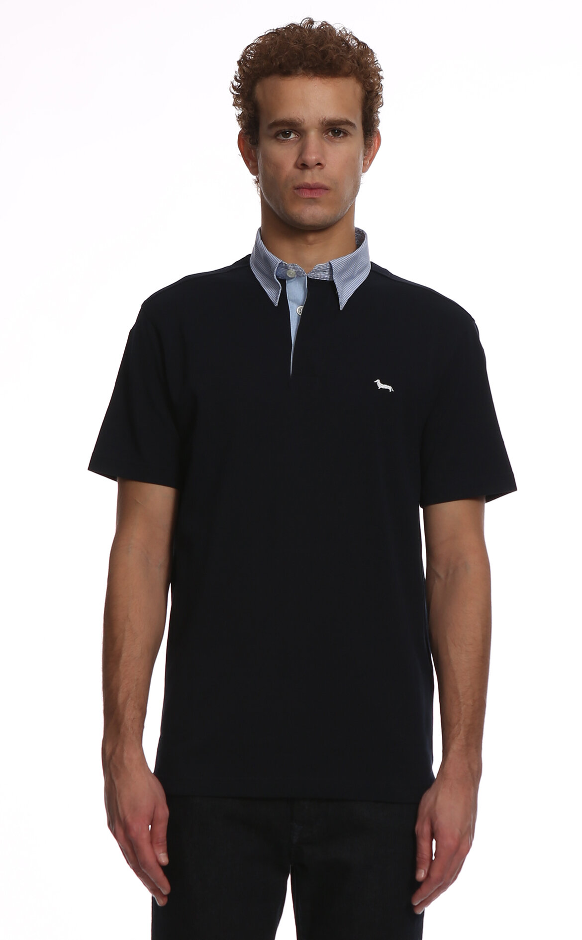 Harmont & Blaine-Harmont & Blaine Lacivert Polo T-Shirt