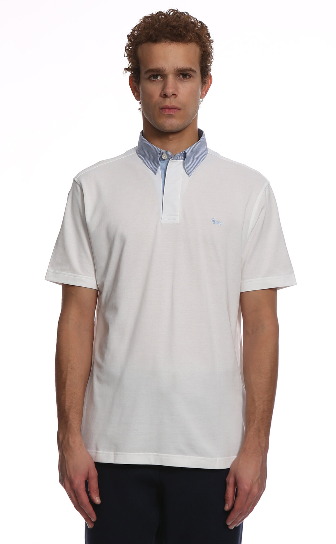 Harmont & Blaine-Harmont & Blaine Beyaz Polo T-Shirt