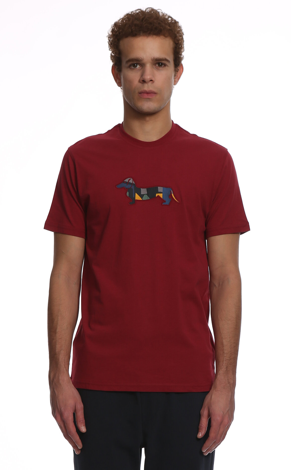 Harmont & Blaine-Harmont & Blaine Bordo T-Shirt