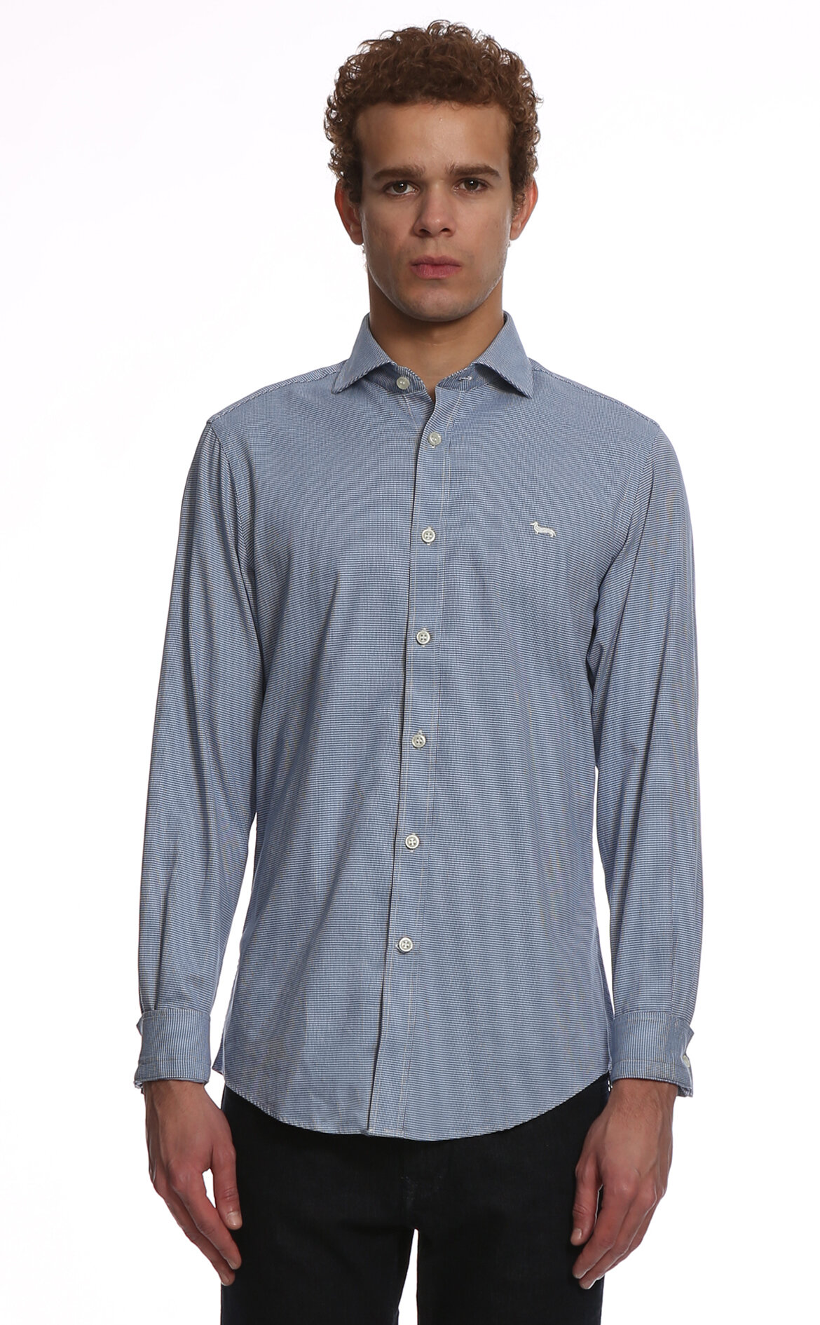 Harmont & Blaine-Harmont & Blaine Mavi Gömlek