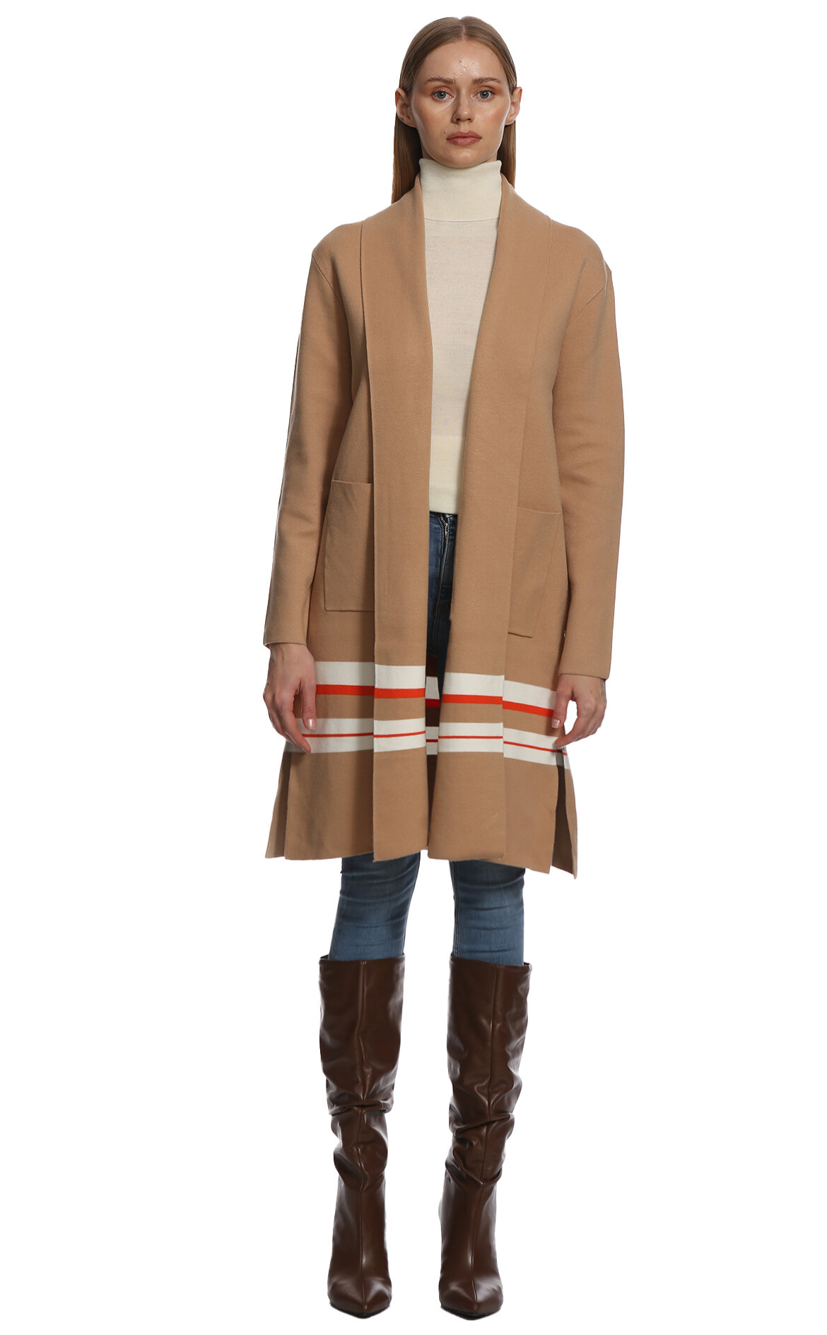 Christina Paris-Christina Paris Camel Ceket