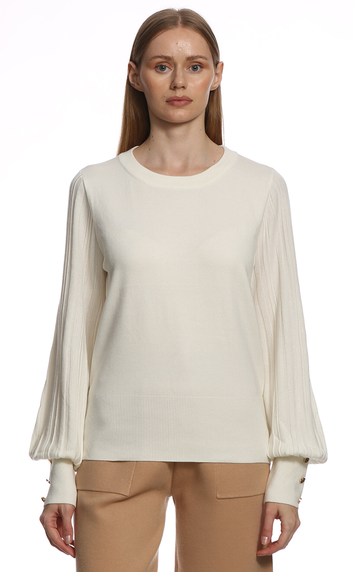 Christina Paris-Christina Paris Beyaz Bluz