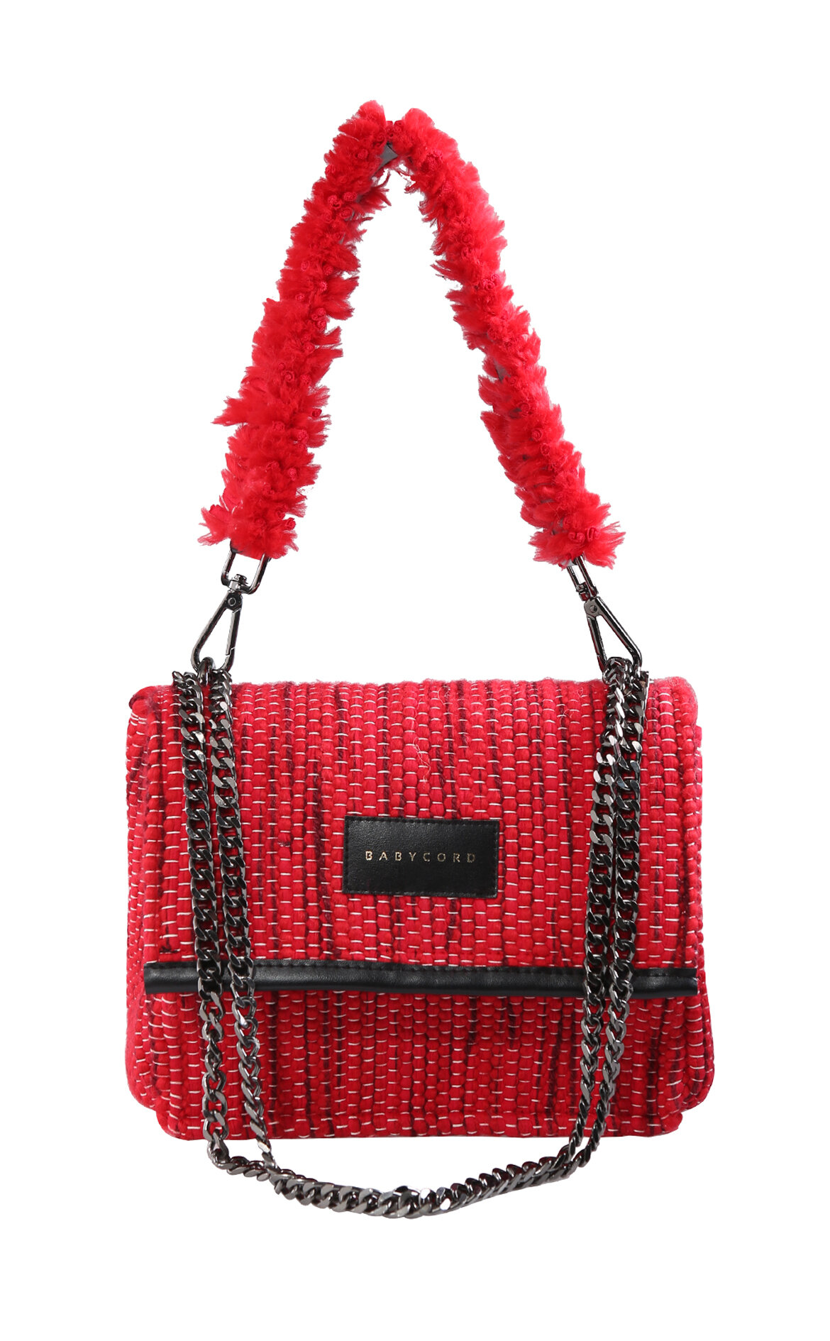 Babycord-Babycord Kırmızı Rengi Çanta