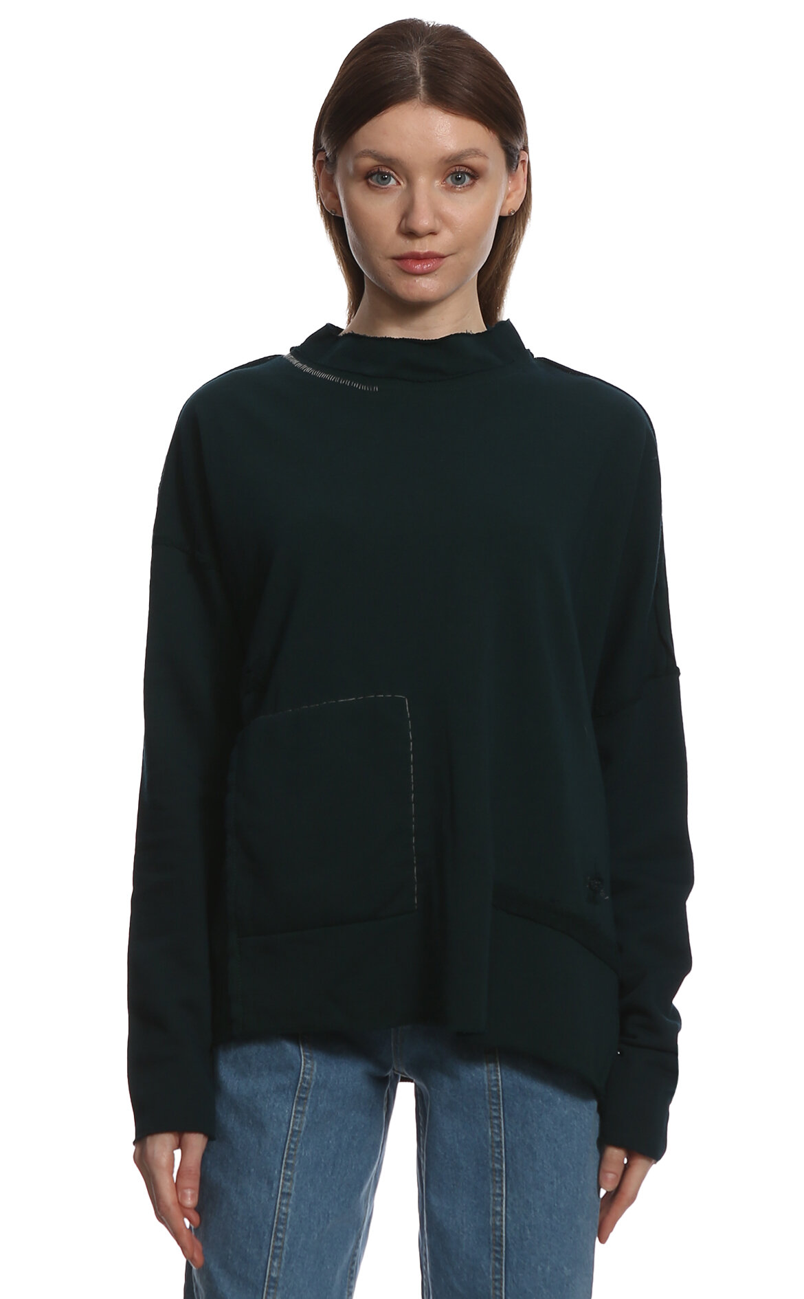 Ümit Ünal-Ümit Ünal Yeşil Sweatshirt