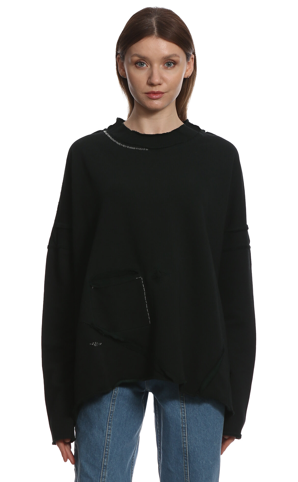 Ümit Ünal-Ümit Ünal Siyah Sweatshirt