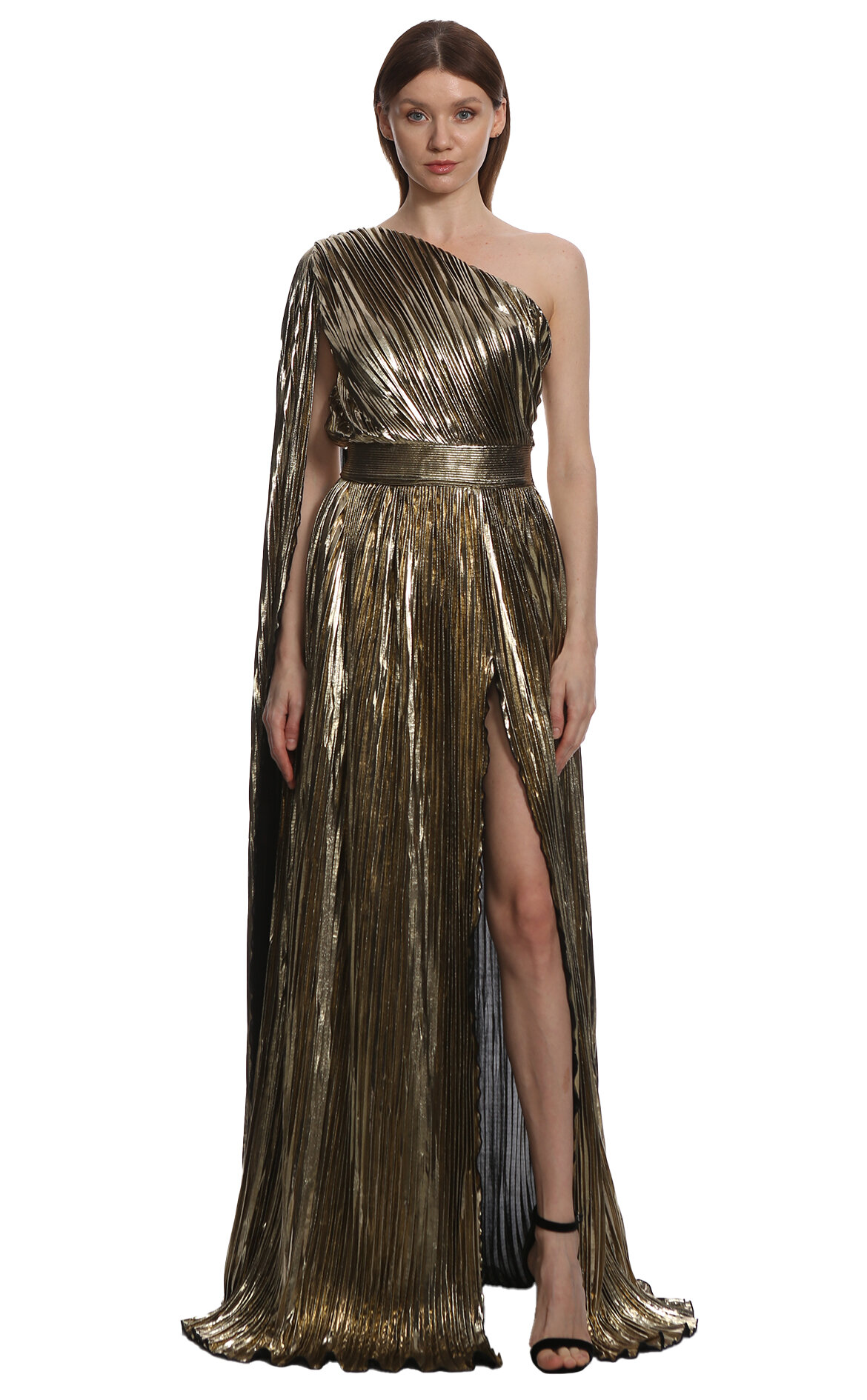 Nur Karaata-Nur Karaata Renkli Elbise