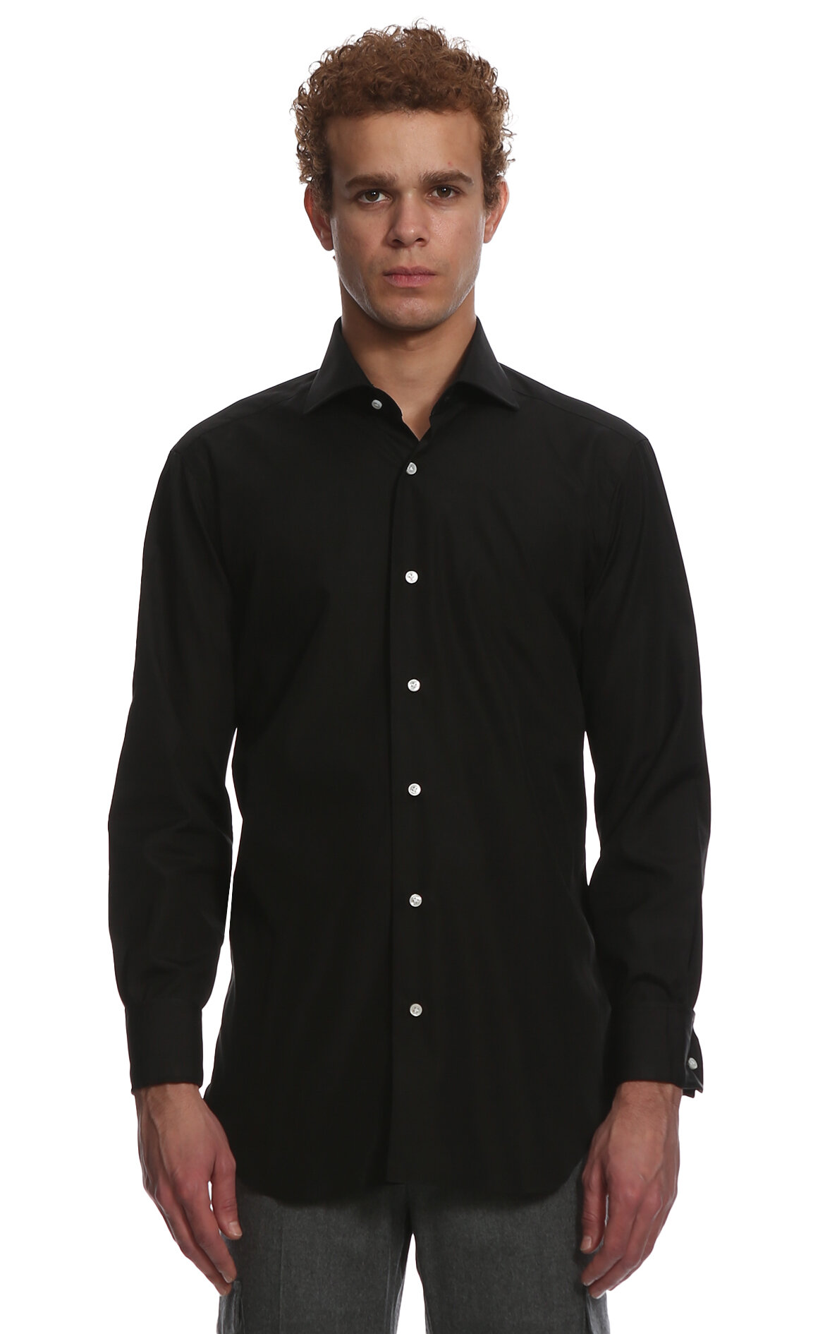 Barba Napoli-Barba Napoli Siyah Gömlek