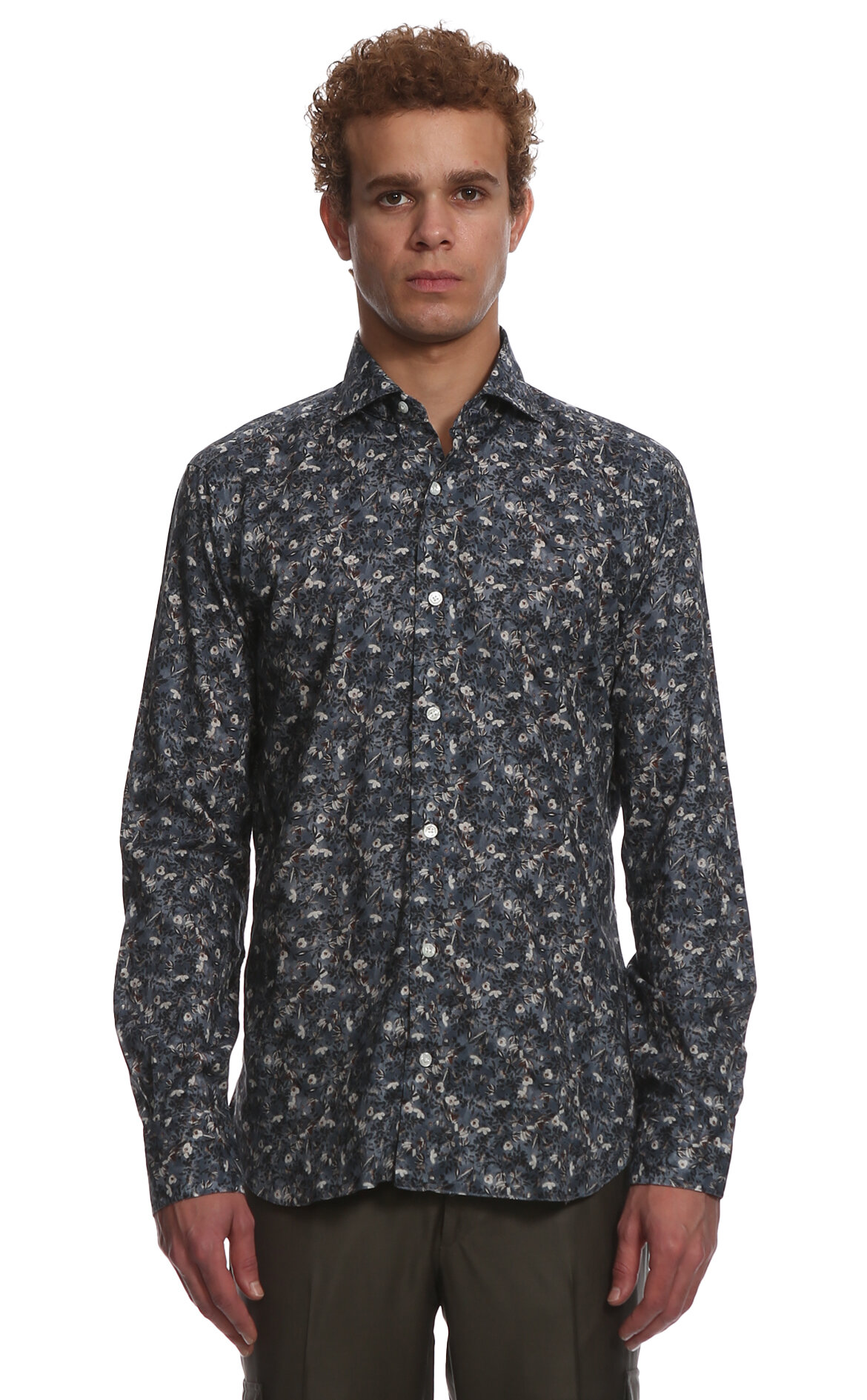 Barba Napoli-Barba Napoli Renkli Gömlek