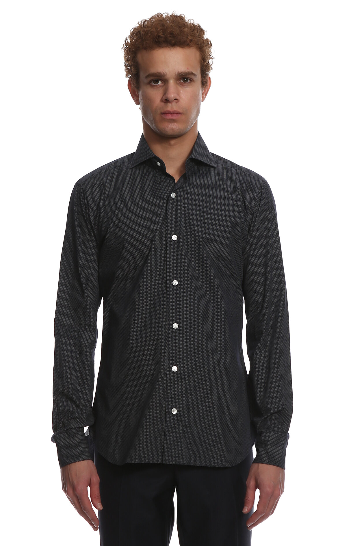 Barba Napoli-Barba Napoli Lacivert Gömlek