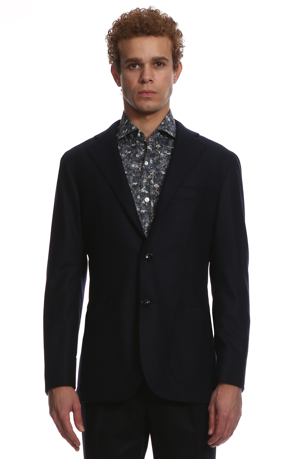 Barba Napoli-Barba Napoli Lacivert Ceket