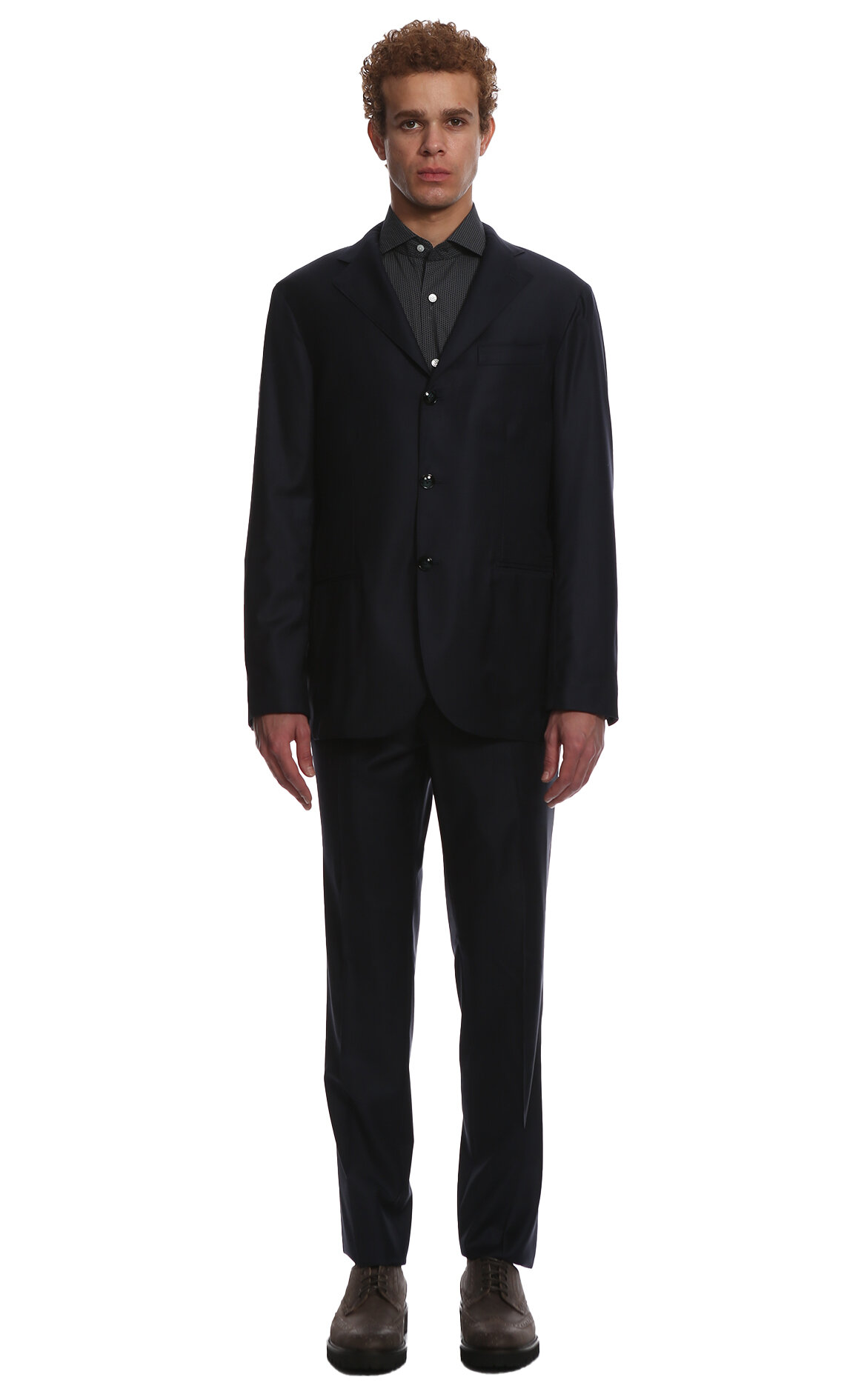 Barba Napoli-Barba Napoli Lacivert Takım Elbise