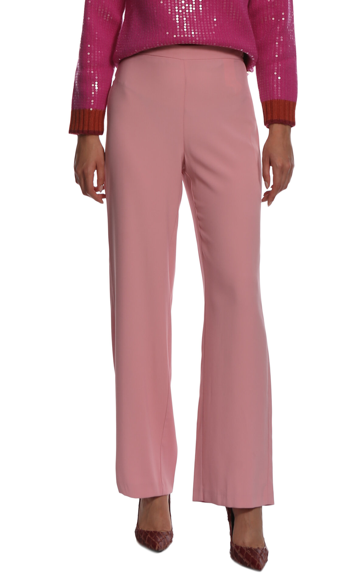 Penny Black-Penny Black Pembe Pantolon