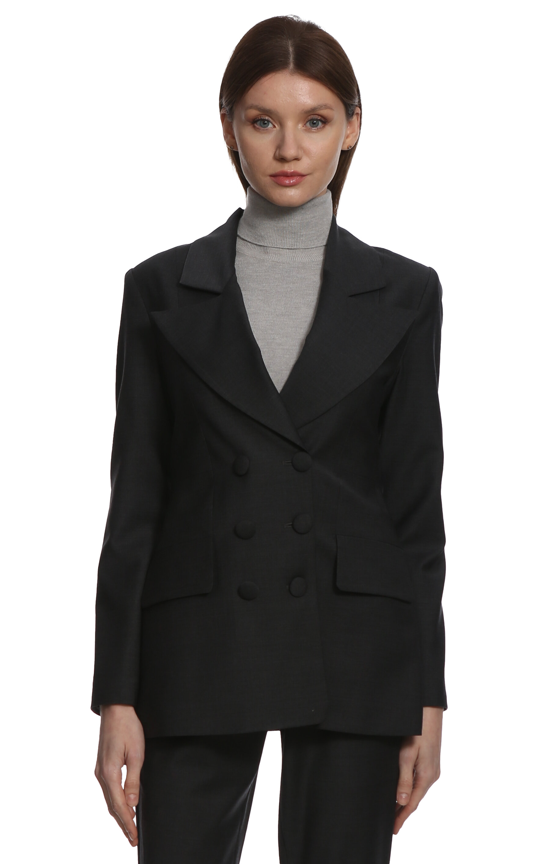 Feel The Lotus-Feel The Lotus Gri Ceket