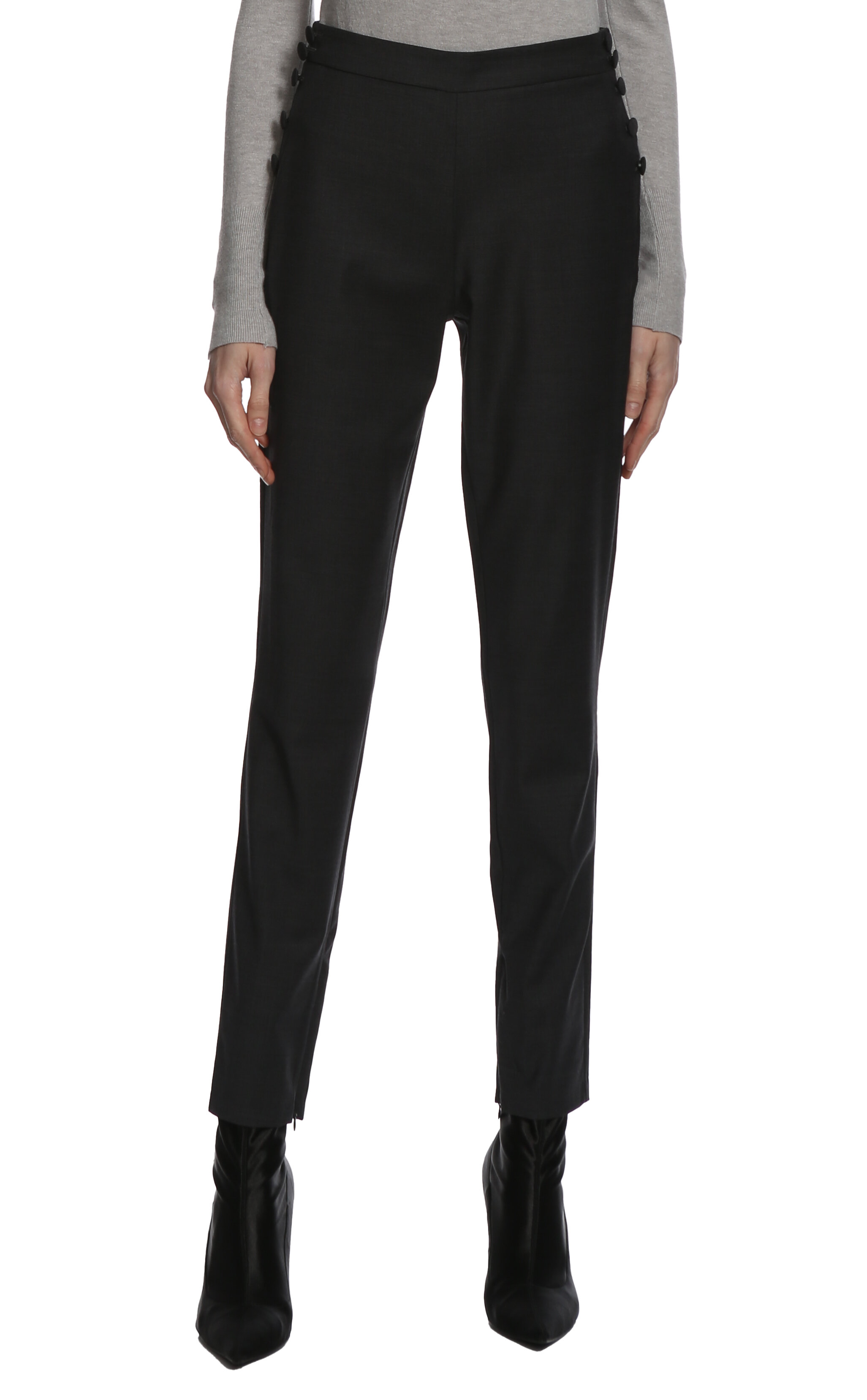 Feel The Lotus-Feel The Lotus Gri Pantolon