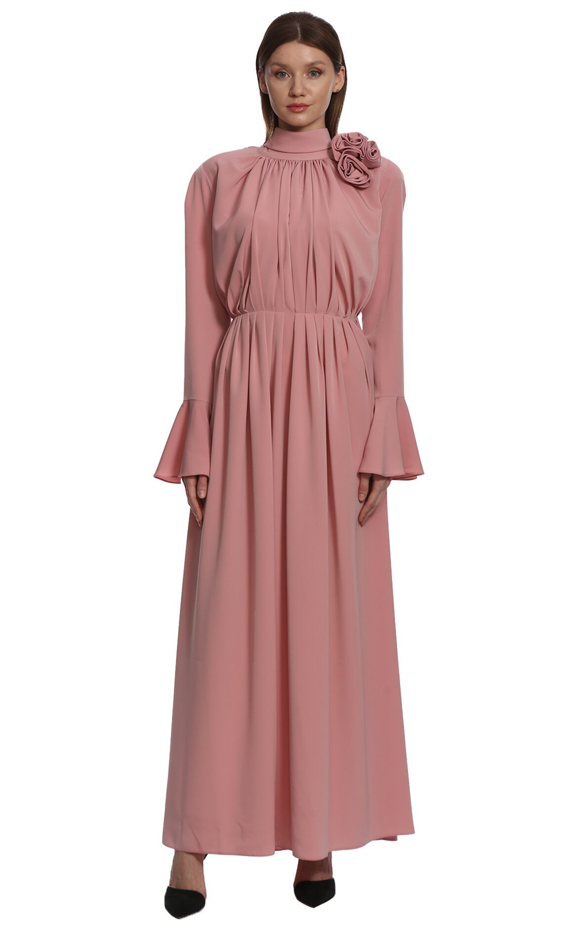 Pelin Yıldırım-Pelin Yıldırım Pembe Elbise