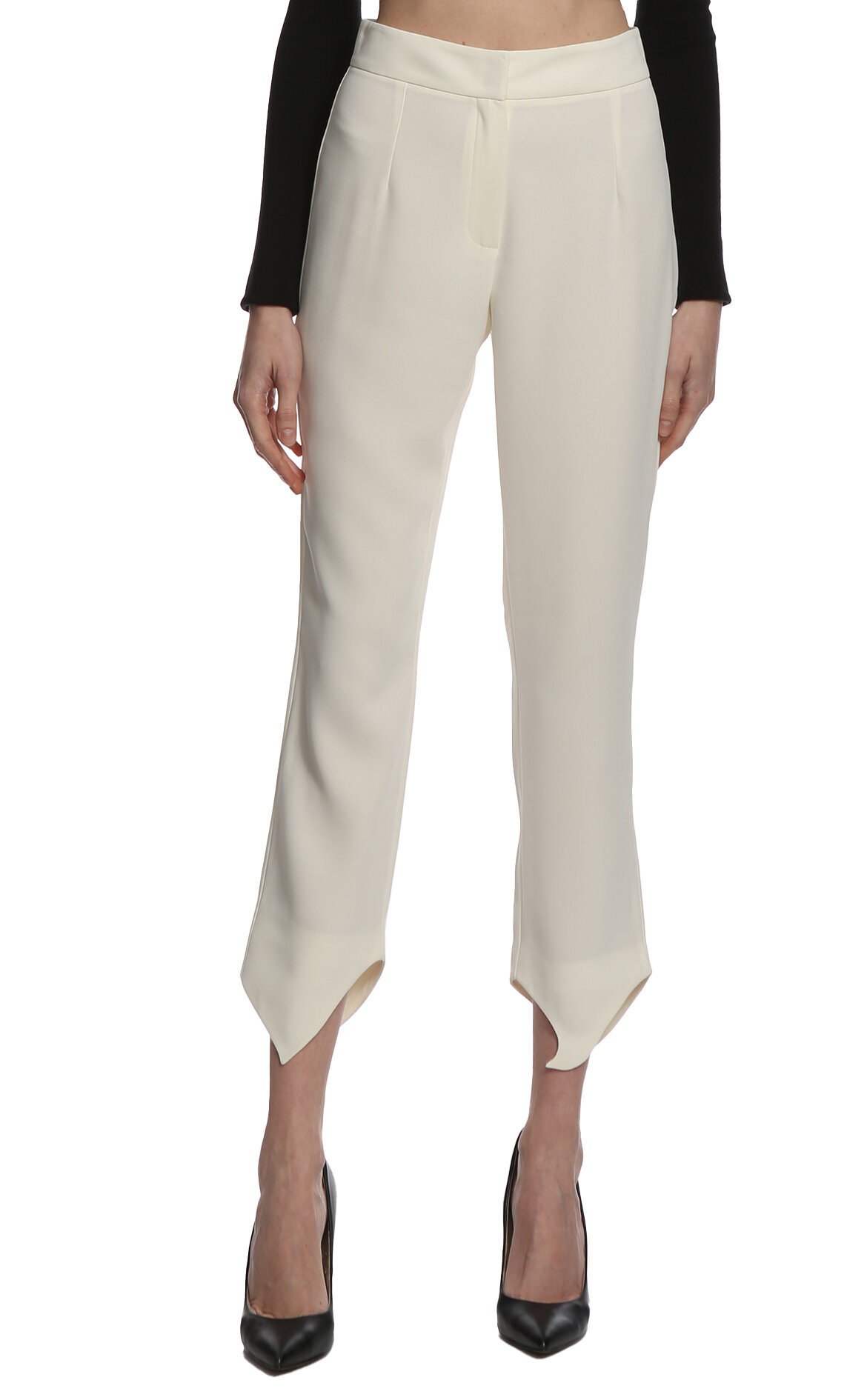 Feel The Lotus-Feel The Lotus Ekru Pantolon