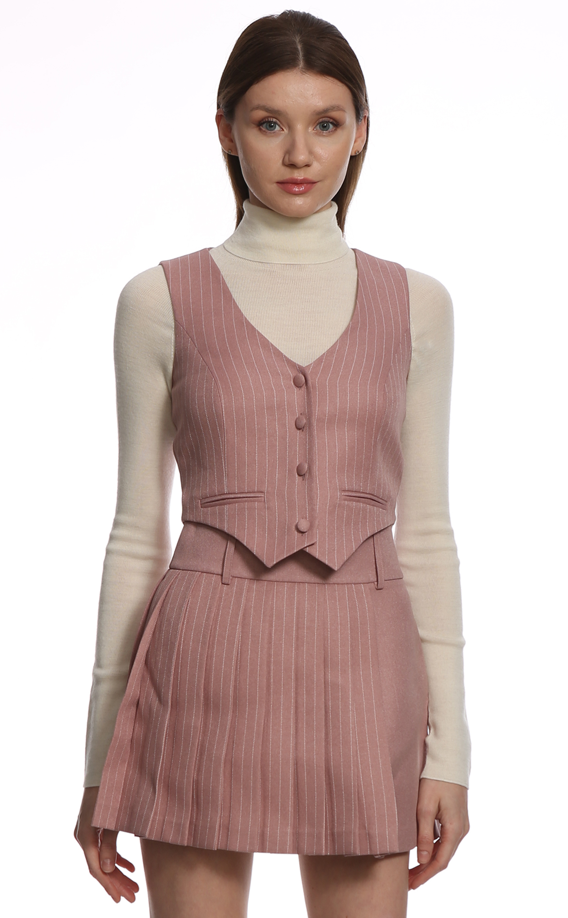 Feel The Lotus-Feel The Lotus Pembe Yelek