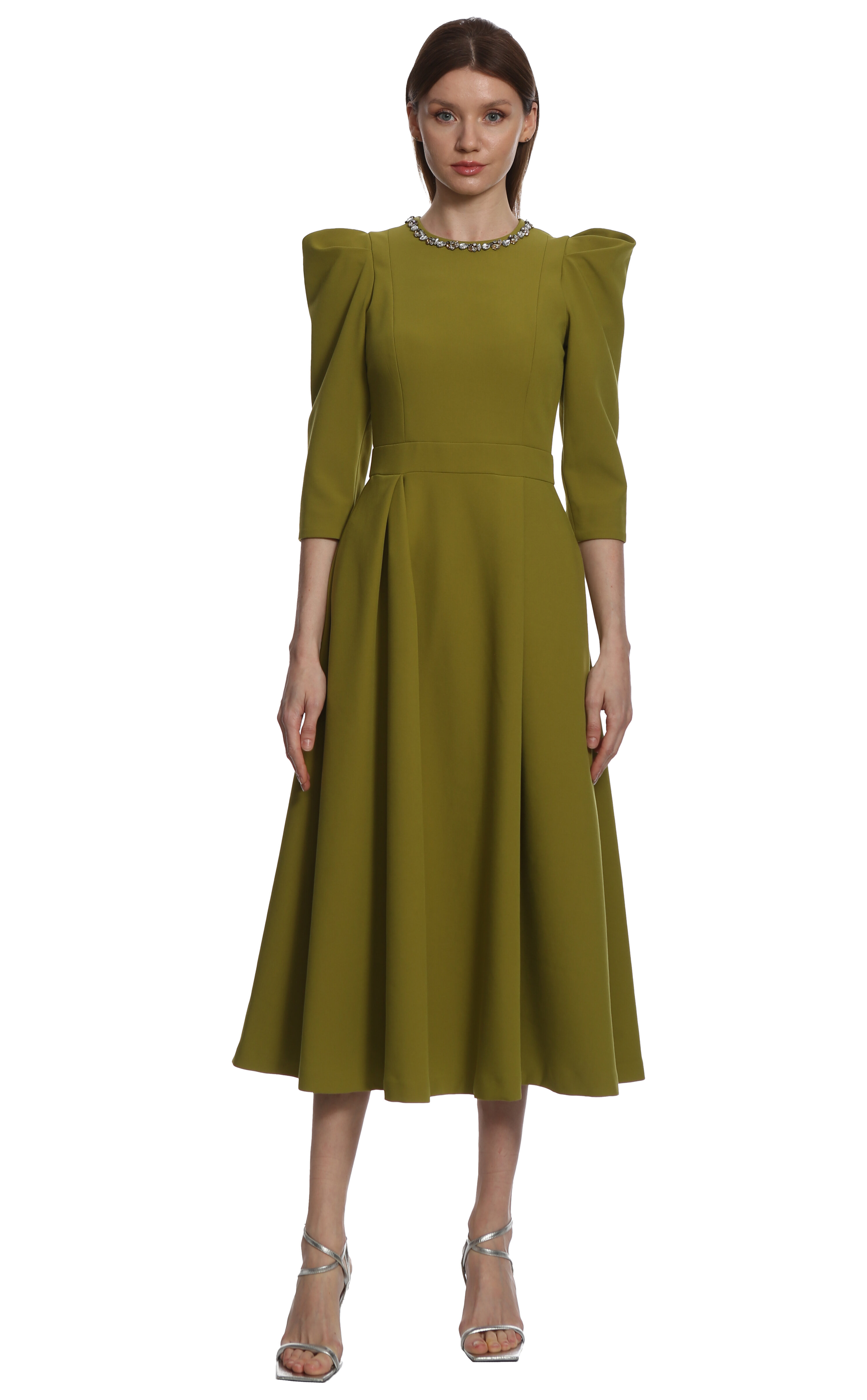 Exquise-Exquise Yeşil Elbise