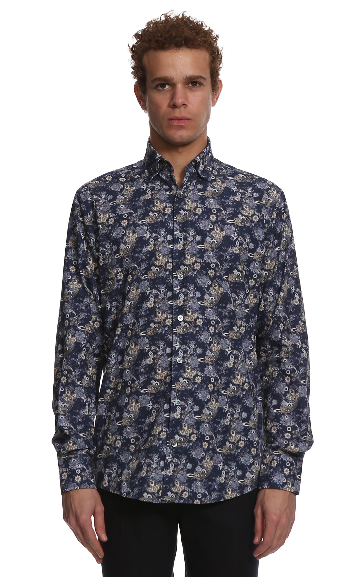 Hemington-Hemigton Lacivert Gömlek